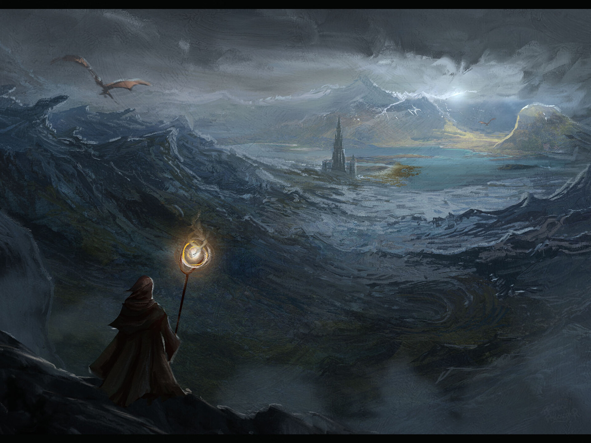 ArtStation - Dragon hunter