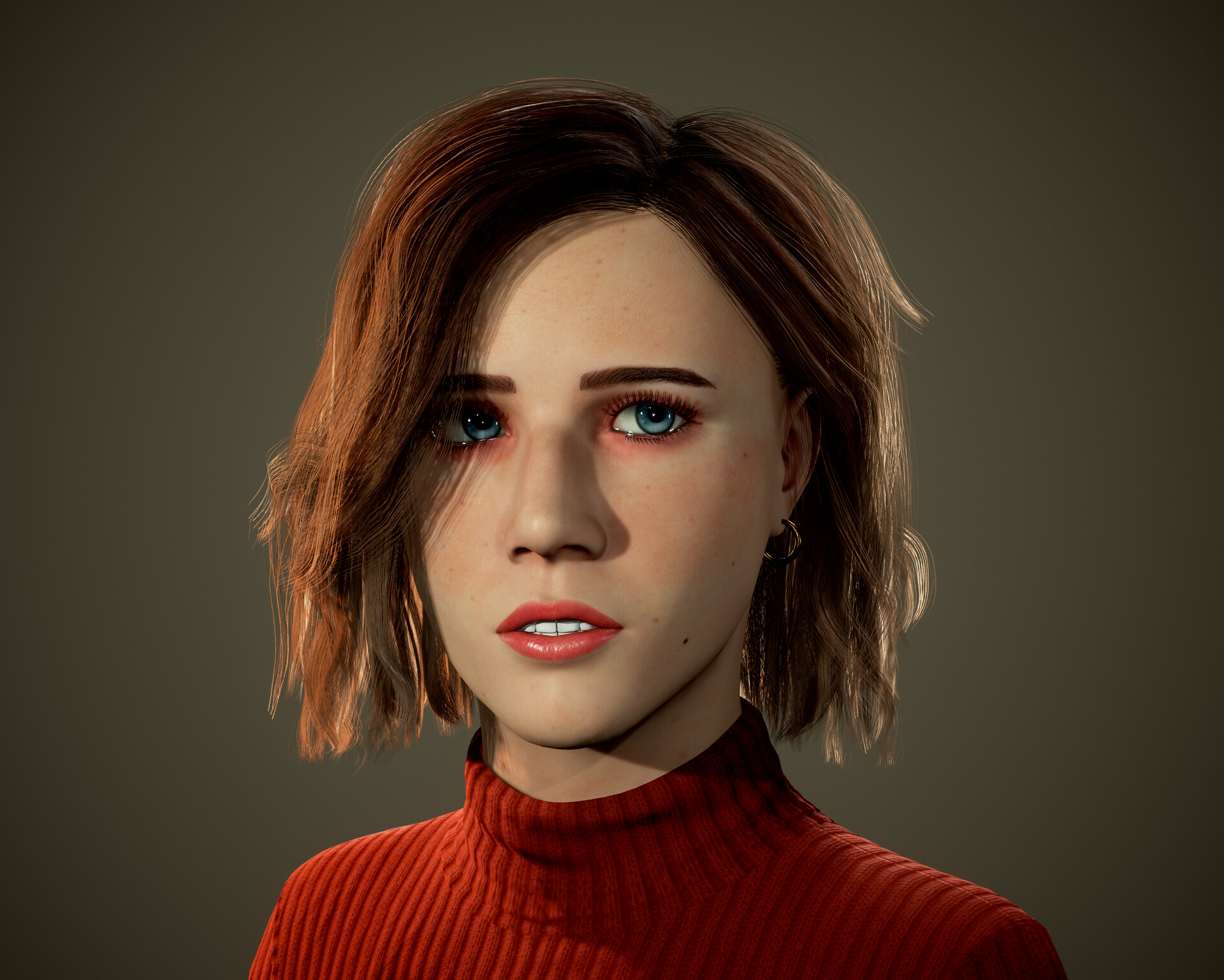 ArtStation - Female bust