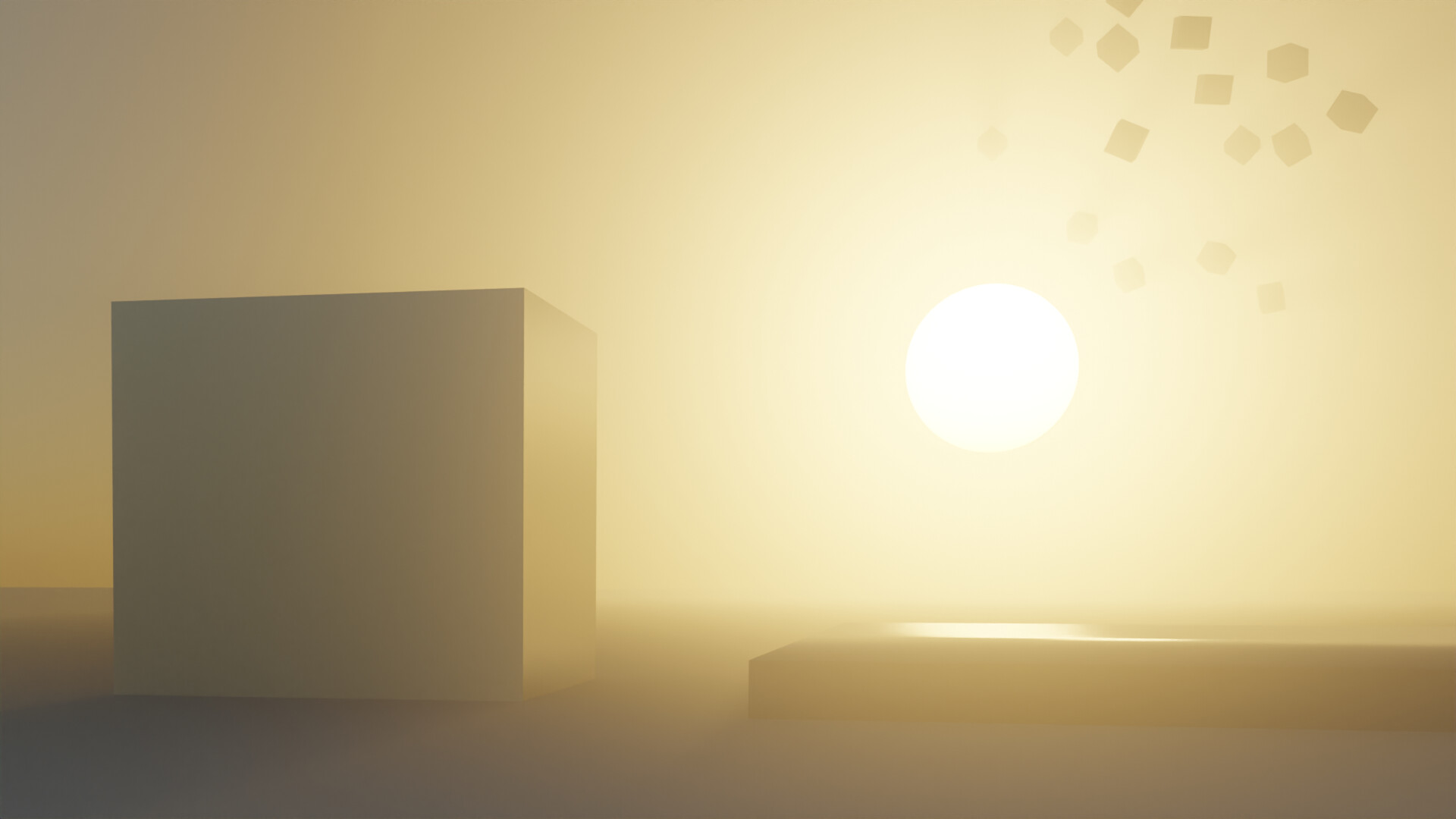 ArtStation - Dimensional Illusions: A 3D Cube Masterpiece