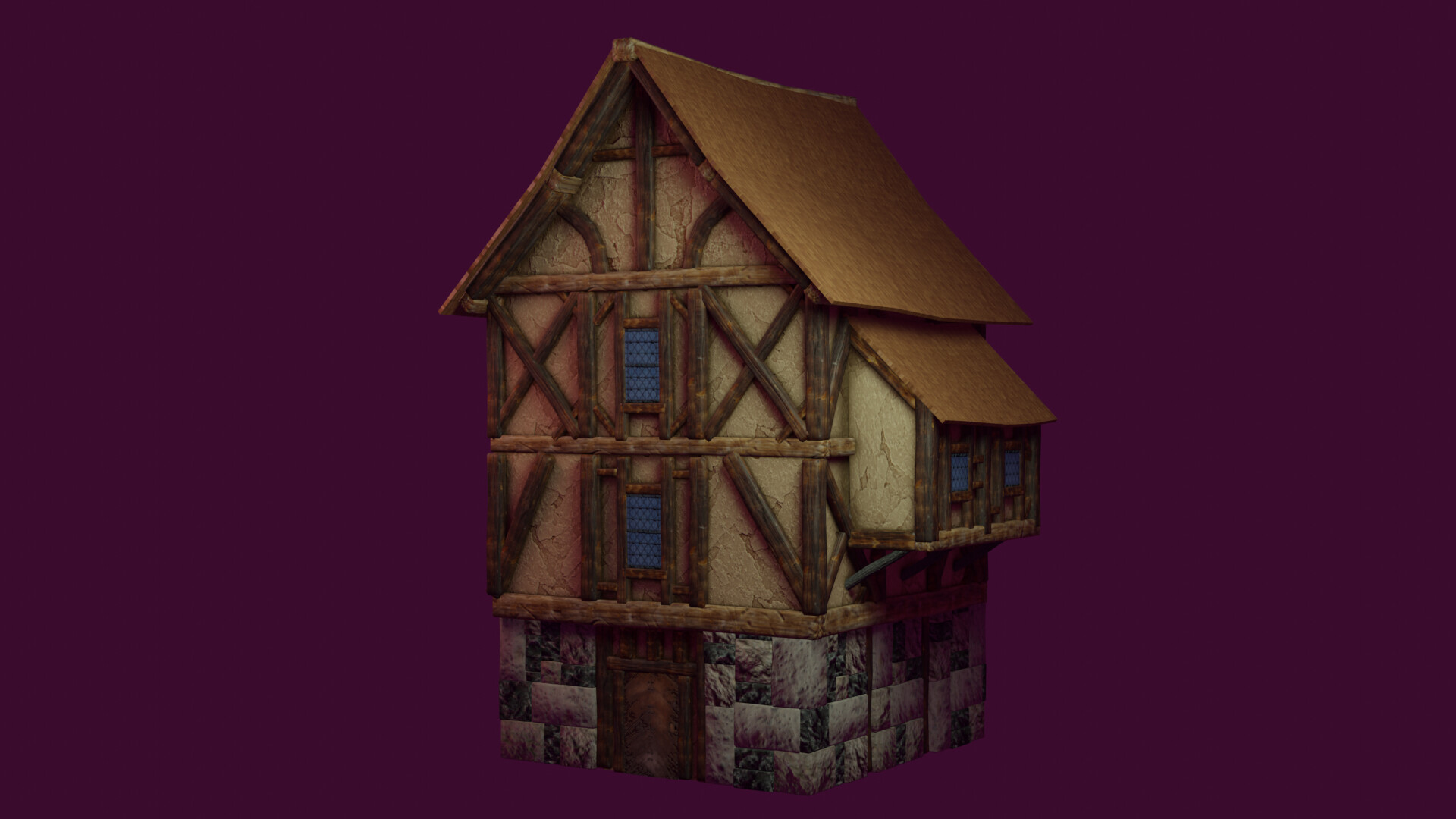 ArtStation - Fantasy medieval house