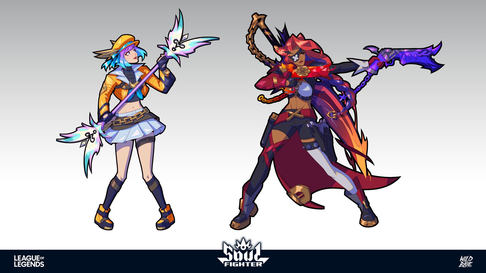 Wild Blue Studios - Teamfight Tactics: Soul Fighter Event Art