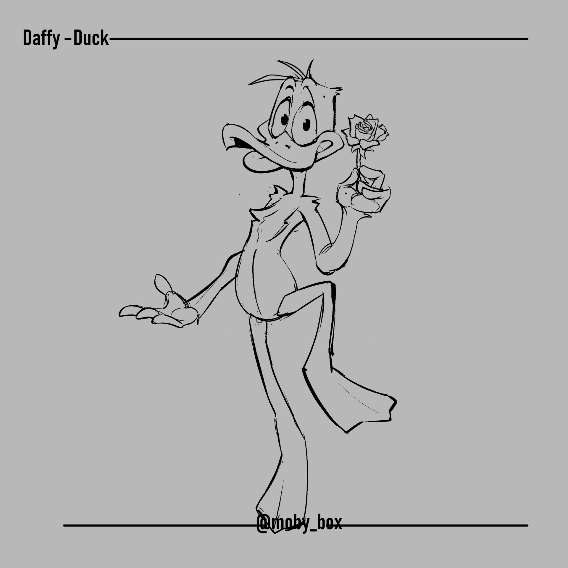 daffy duck coloring book