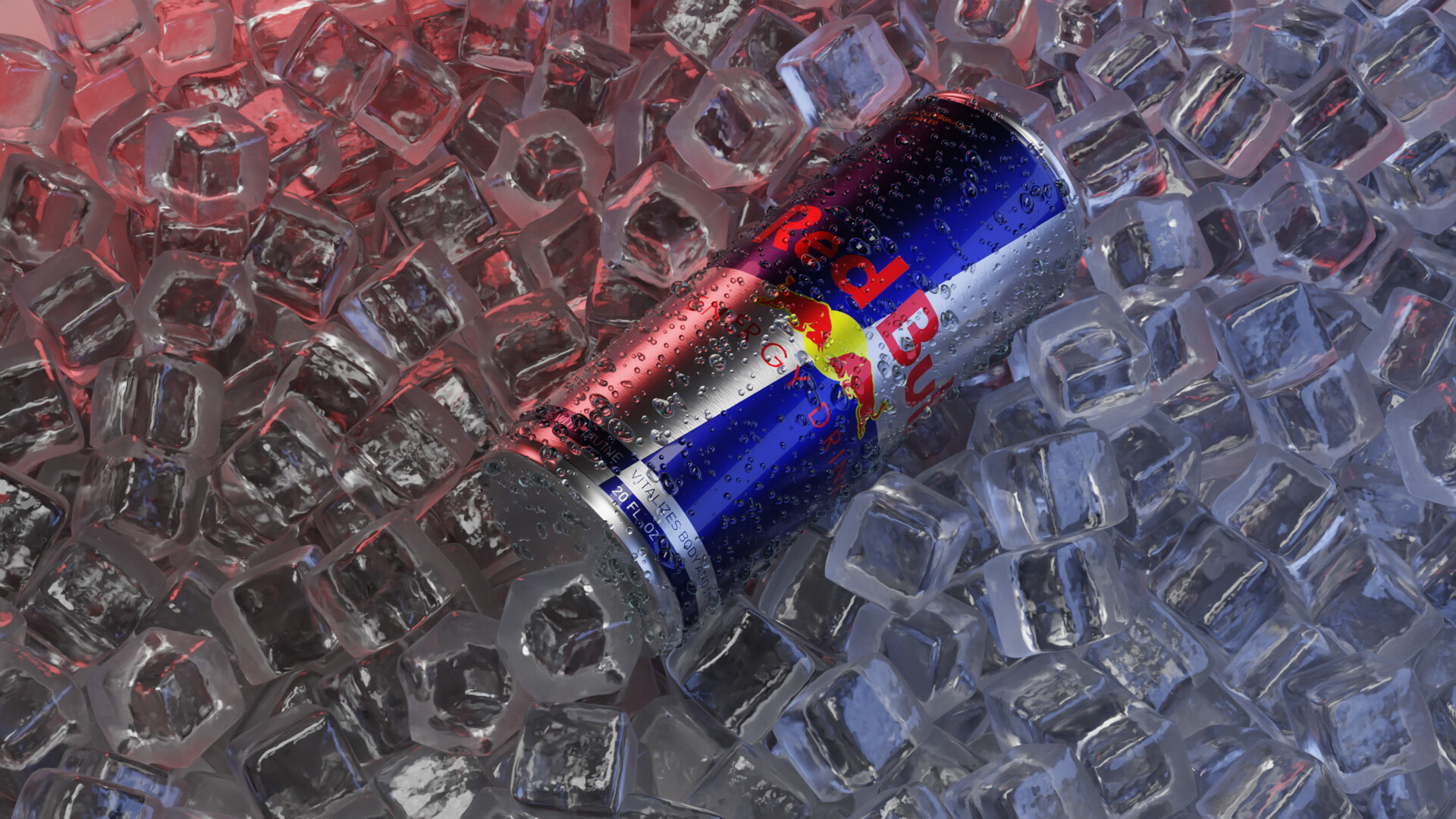 ArtStation - Red Bull Can