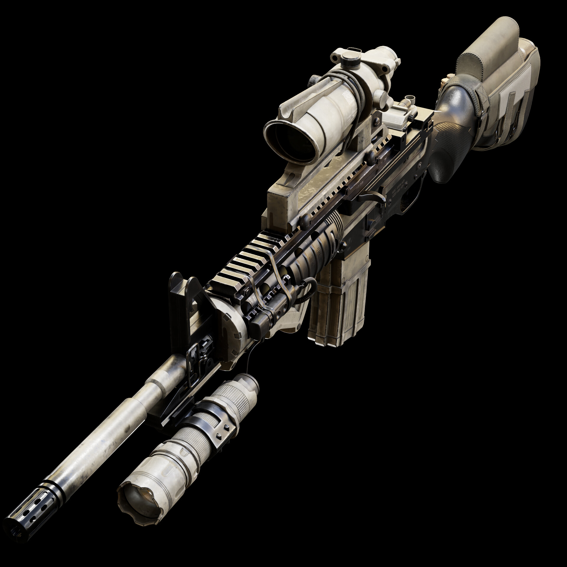 ArtStation - M4 Acog