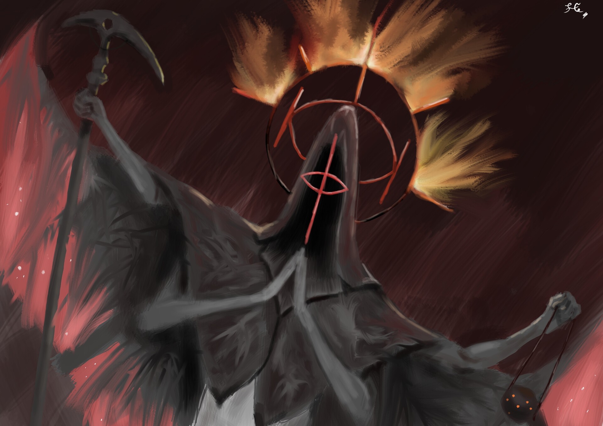 ArtStation - Path of Exile Fanart - The Searing Exarch