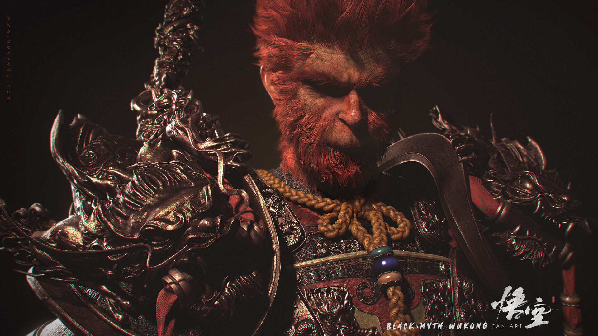 Black Myth Wukong FanArt — Work in Process by Diep Duong Van — ProUser.Me