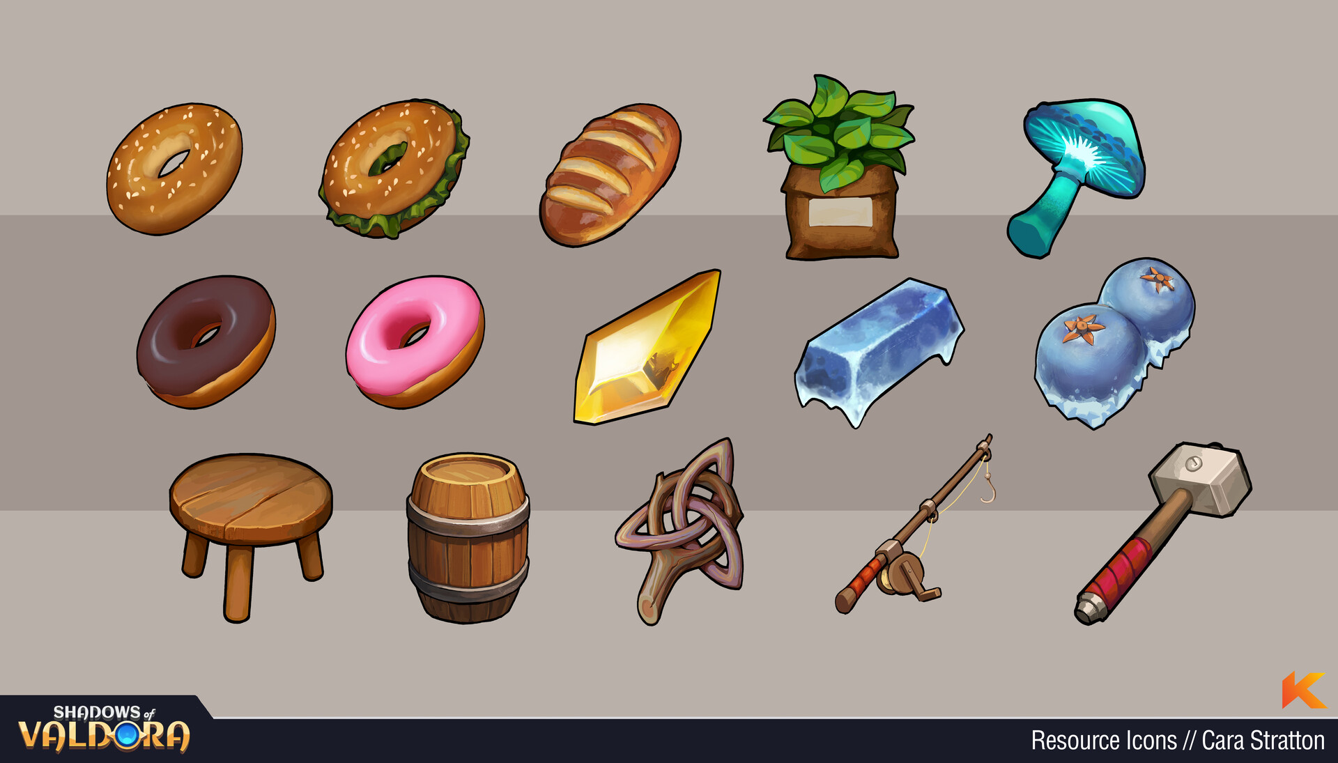 Cara Stratton - Concept Art - Shadows of Valdora