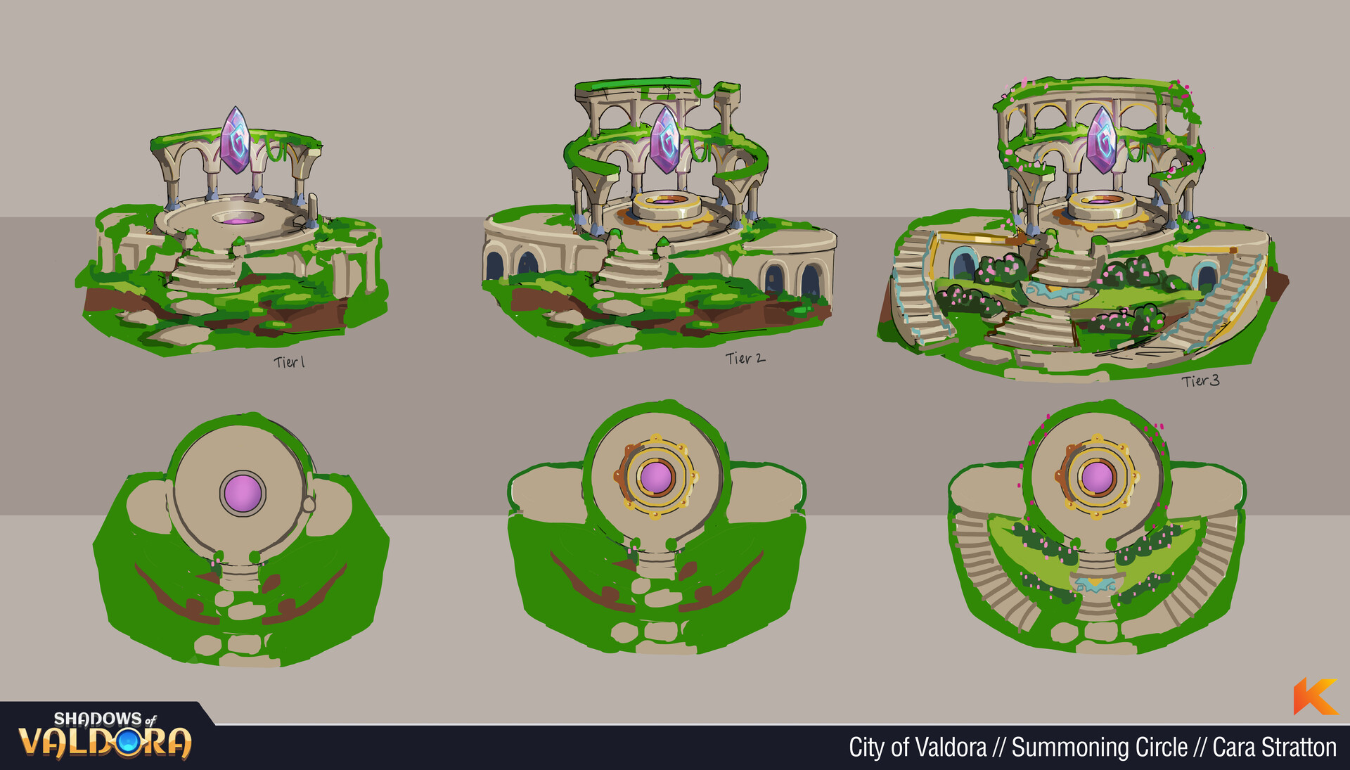 Cara Stratton - Concept Art - Shadows of Valdora