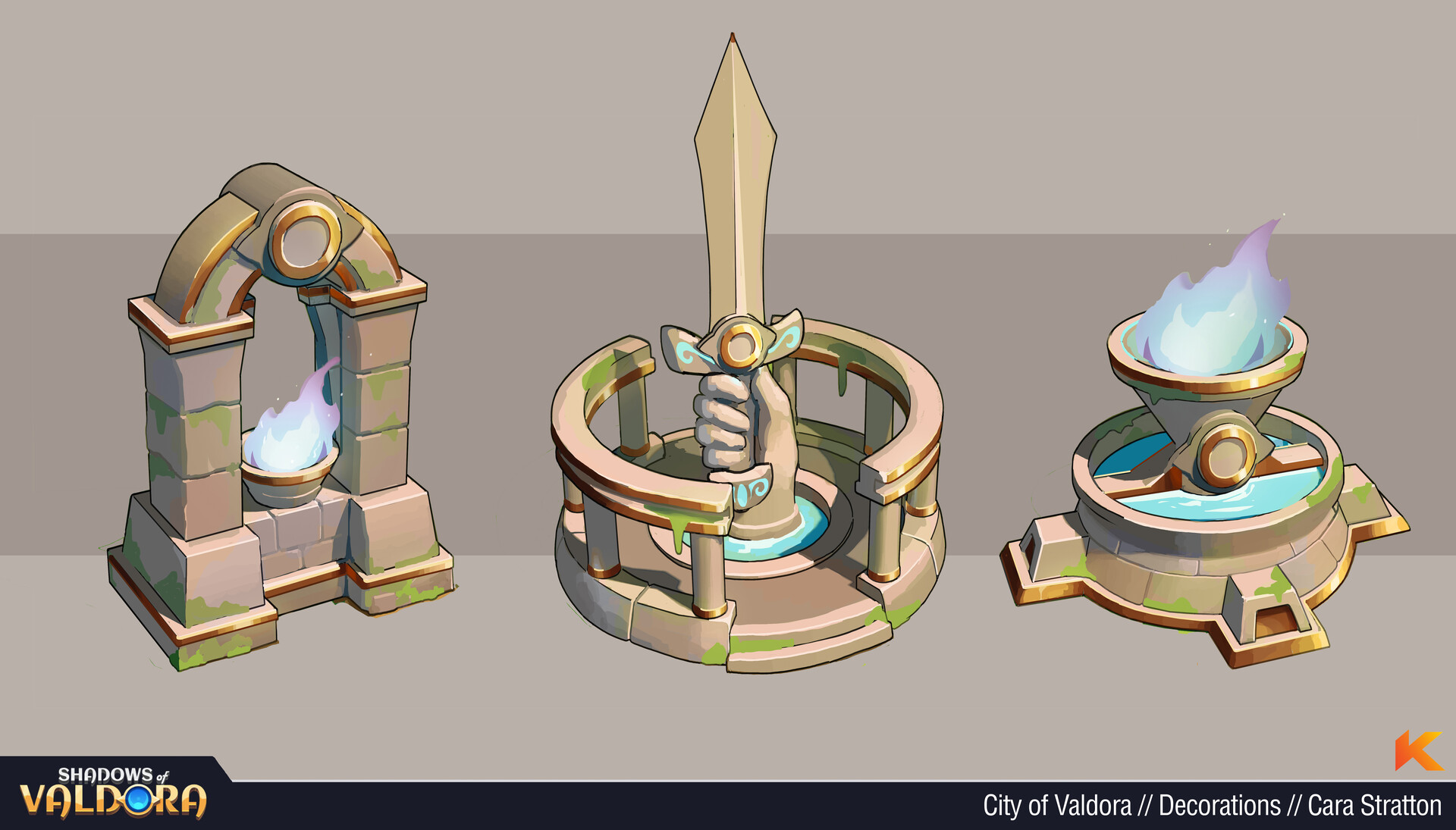 Cara Stratton - Concept Art - Shadows of Valdora