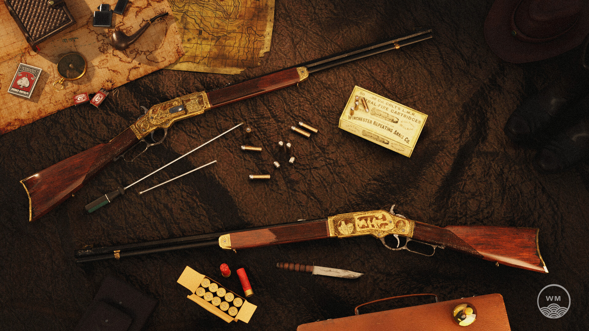 ArtStation - Winchester 1873 Rifle