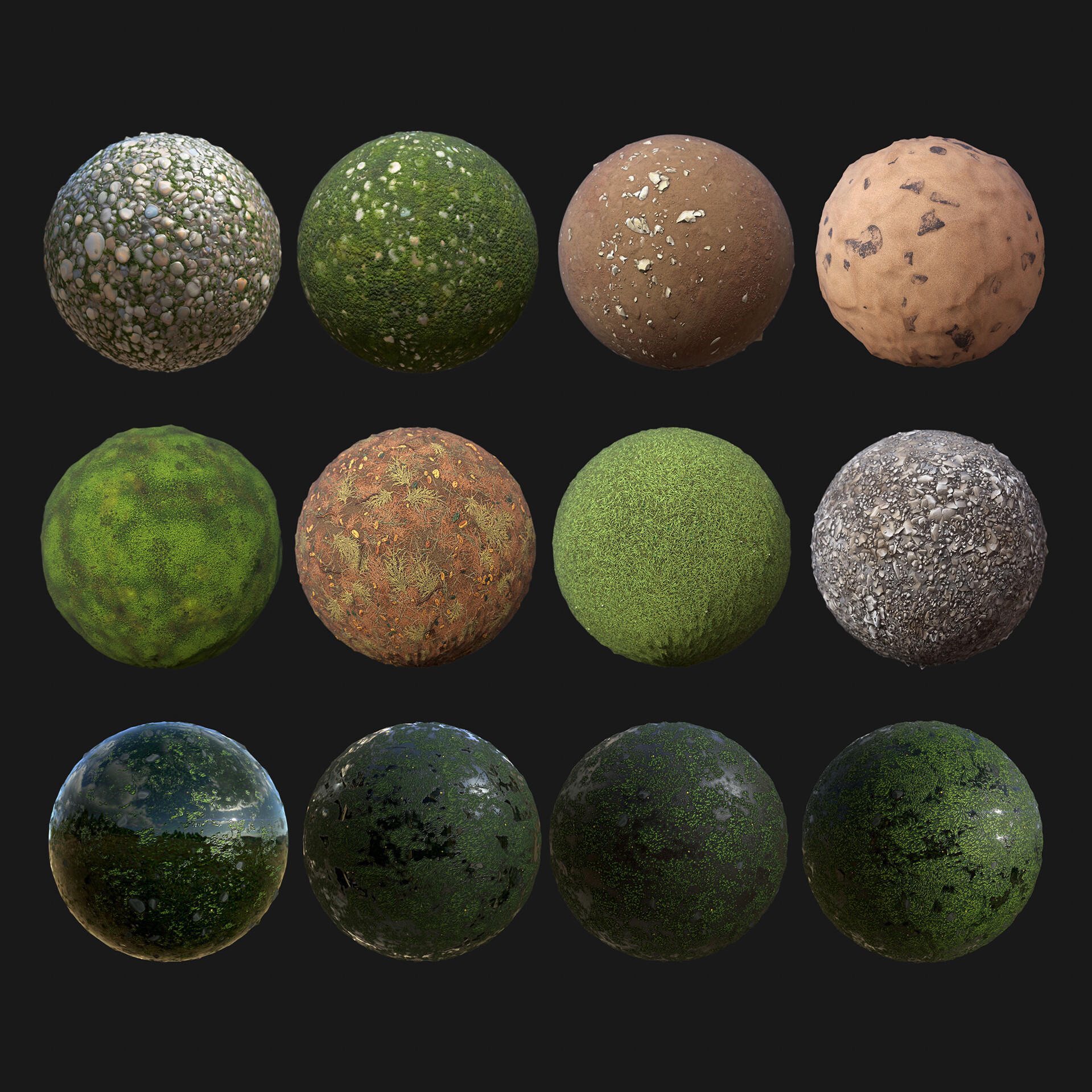 ArtStation - Substance Designer Materials
