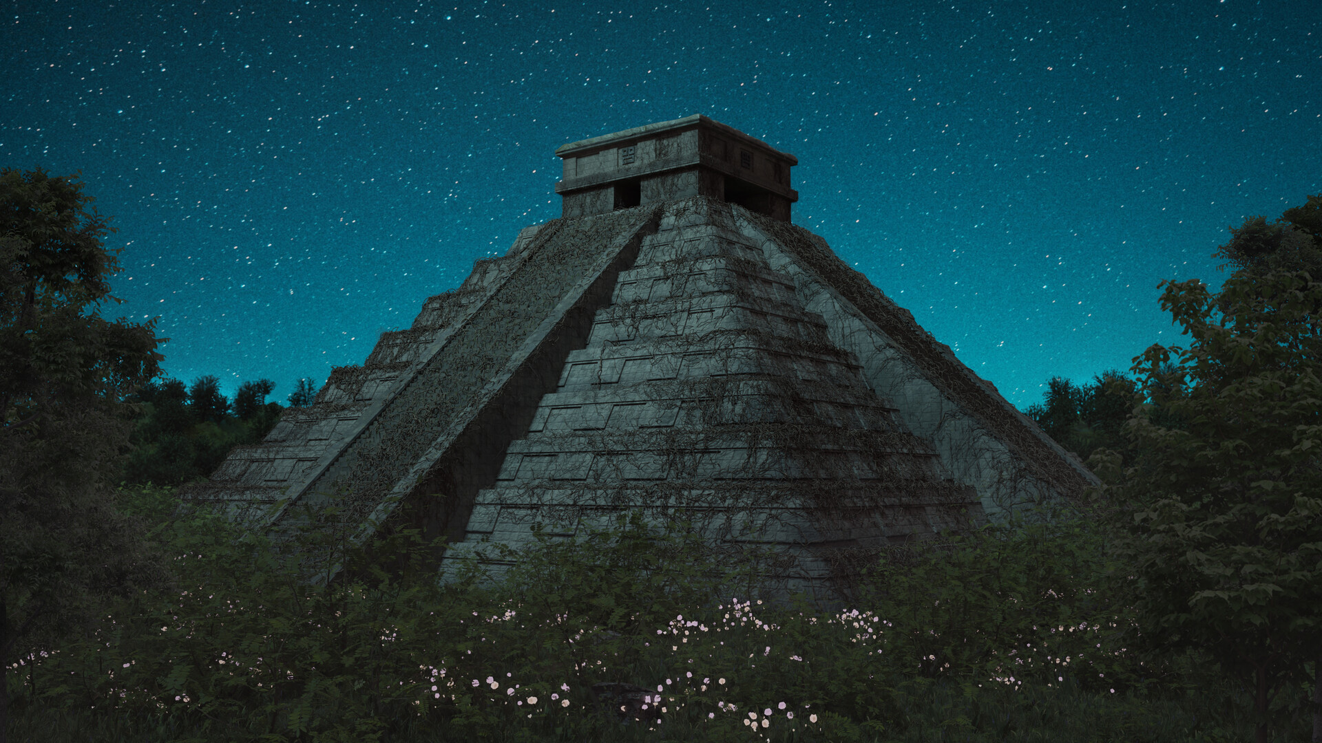 ArtStation - Kukulkan Pyramid