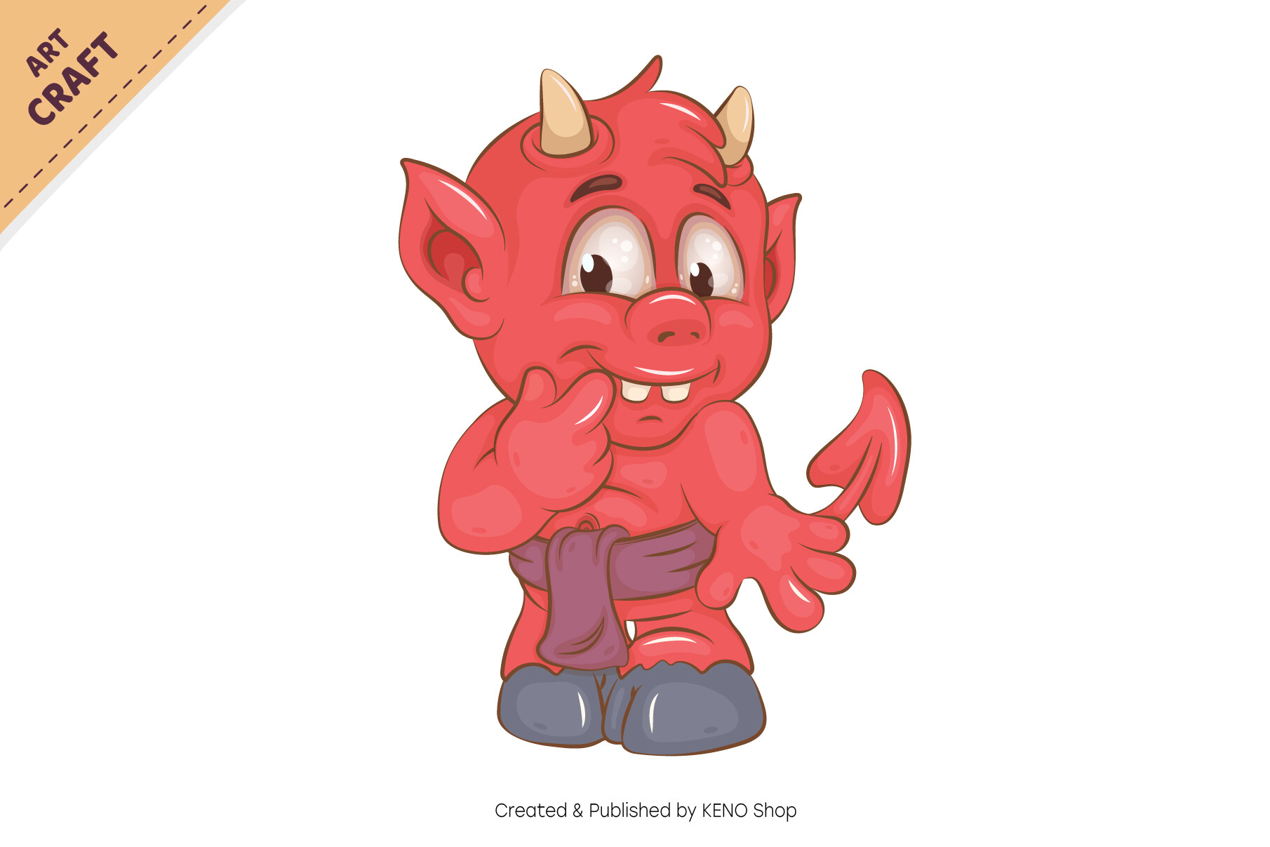 Little Devil Cartoon