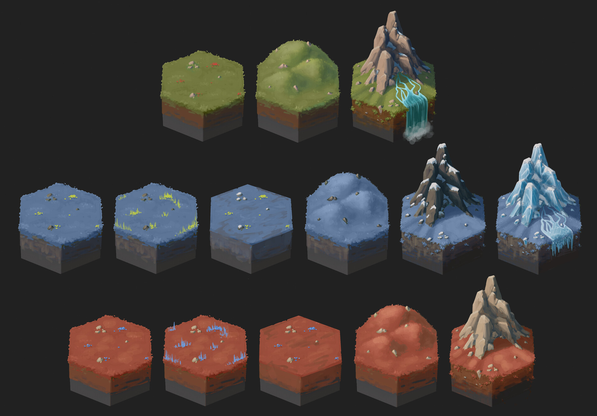 Patryk Olas - Hex Environment Tiles