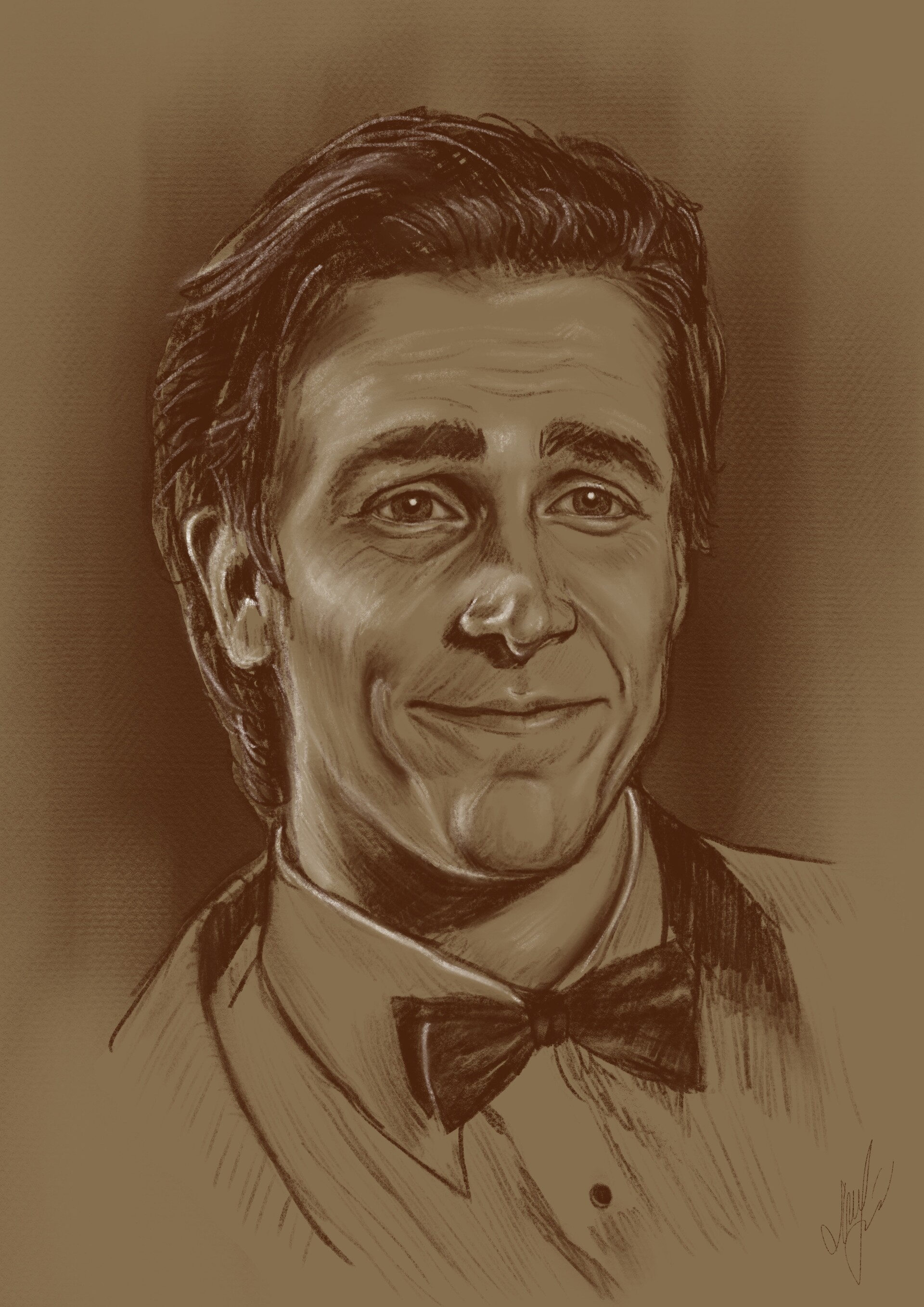 ArtStation - Sketchy portrait