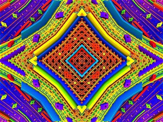 dlart - Guiding star fractal 15