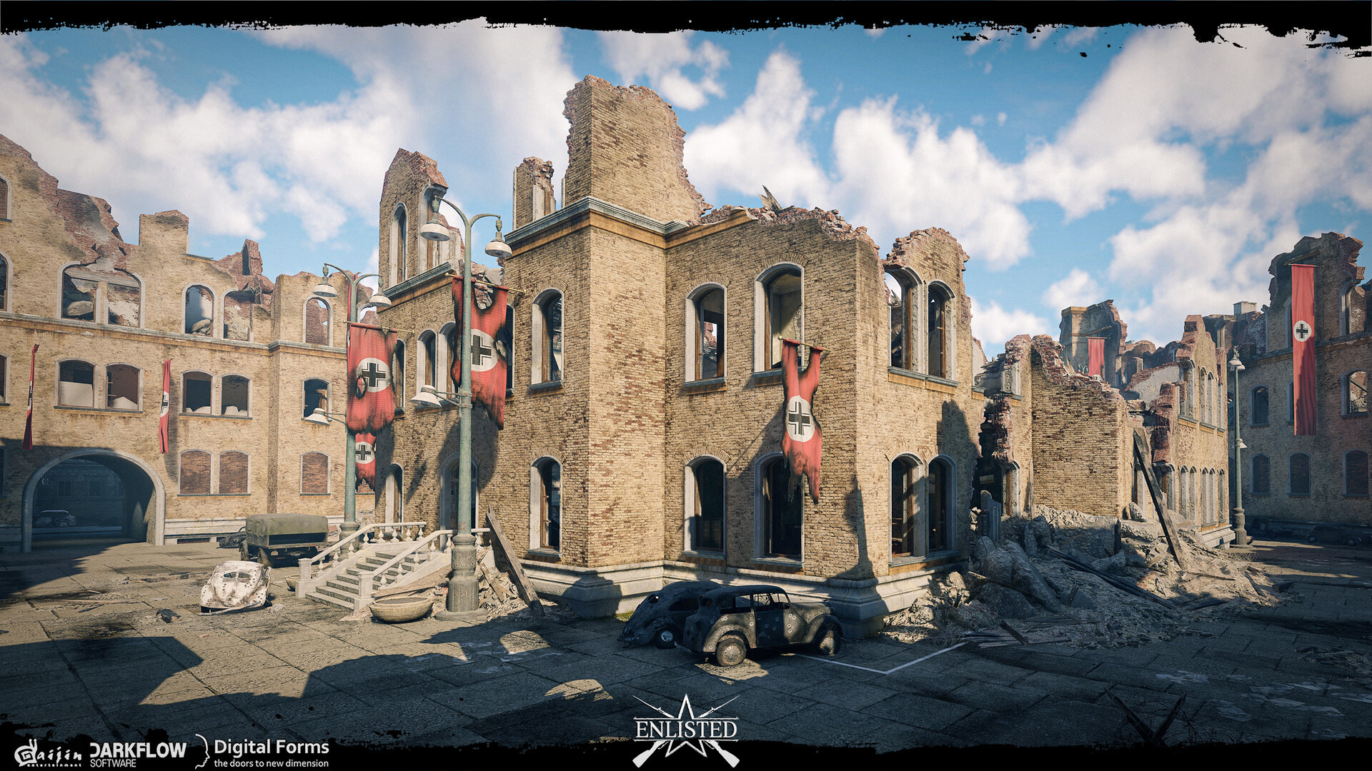 ArtStation - Building of Reichsministerium complex on Königsplatz