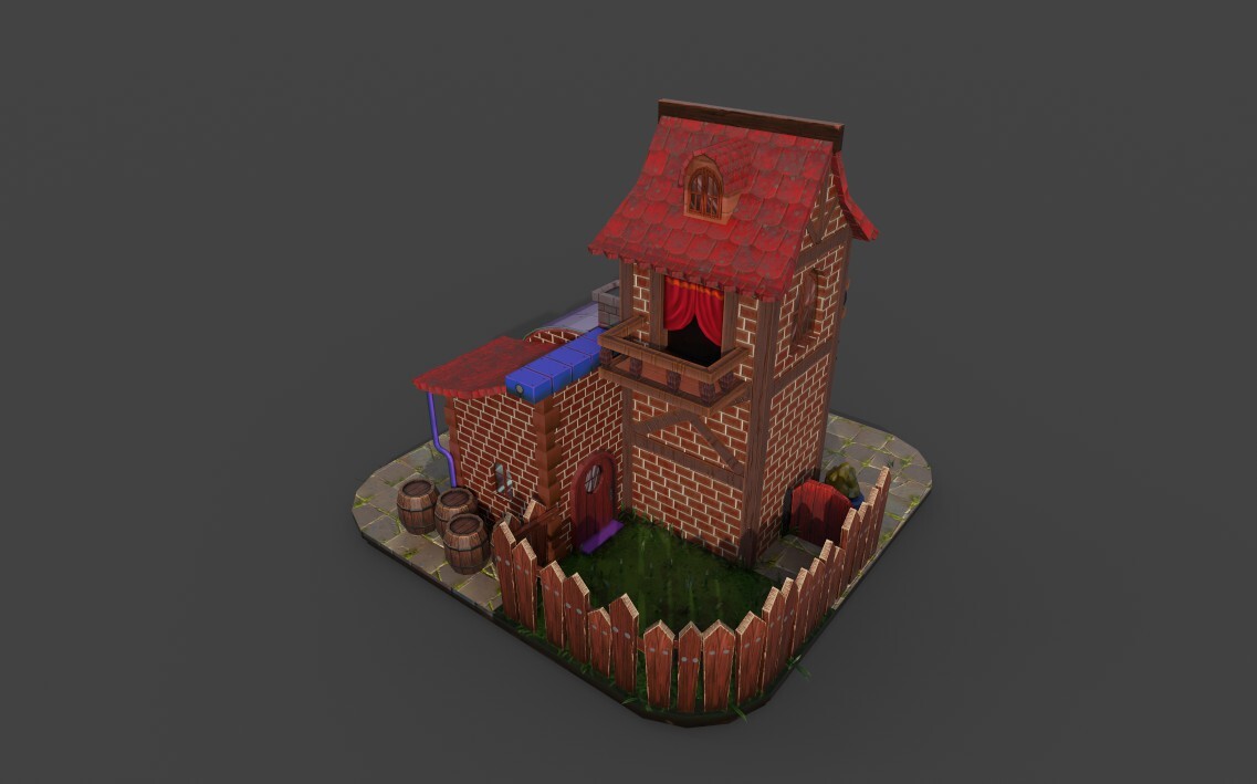 ArtStation - Toon House