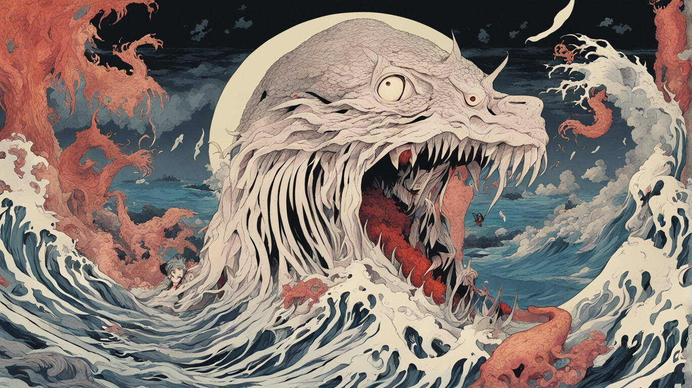 ArtStation - Yokai of the sea(Stable Diffusion Version)
