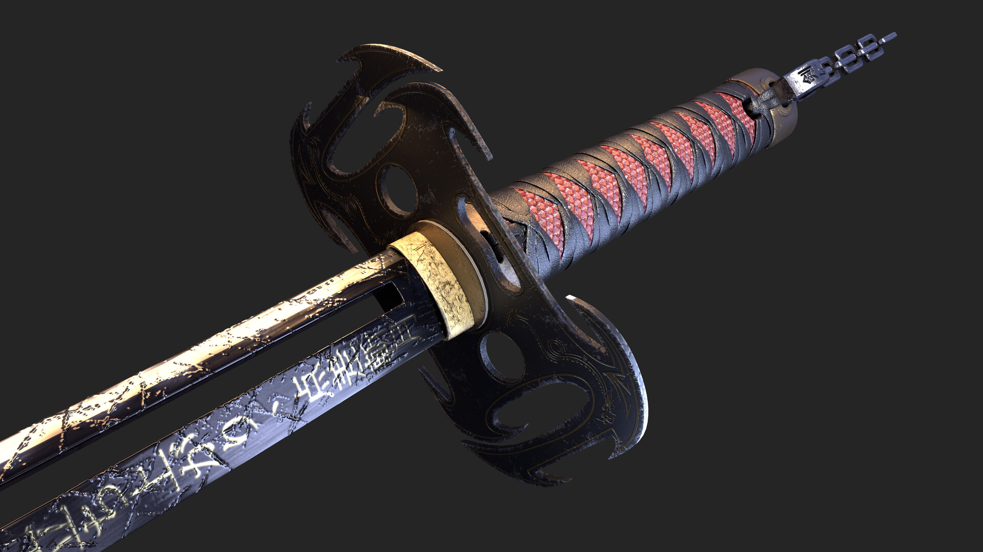 ArtStation - Katana (Tensa Zangetsu)