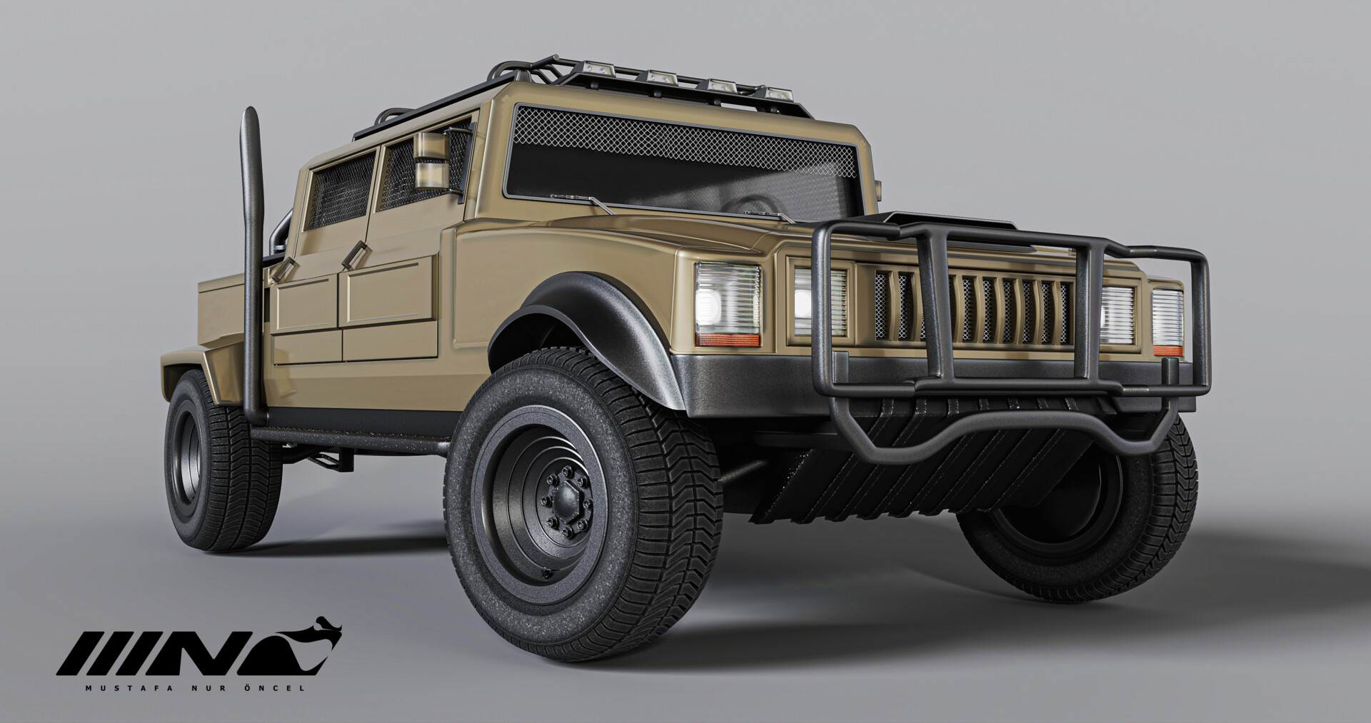 Mustafa Nur ÖNCEL - 4WD Truck by Mustafa Nur ÖNCEL