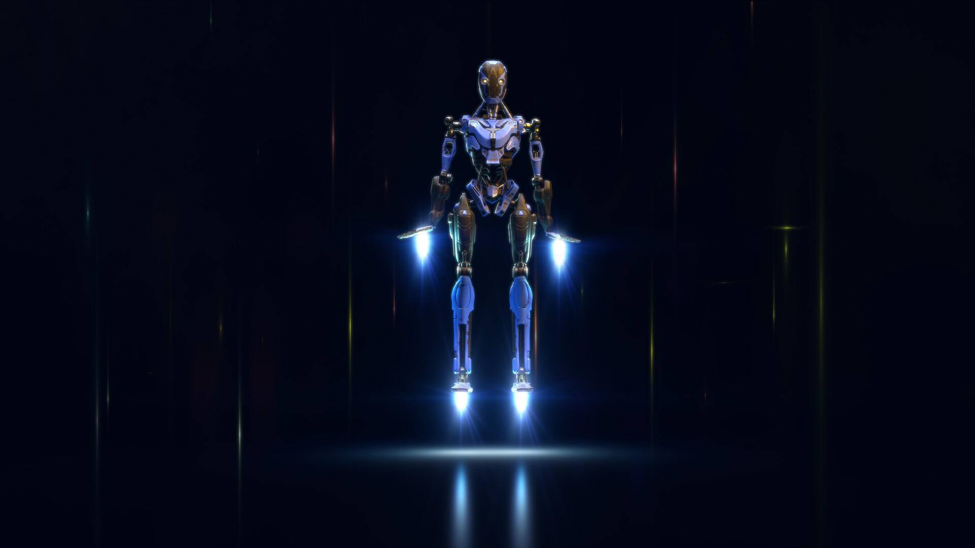 ArtStation - Blue Beetle Robot