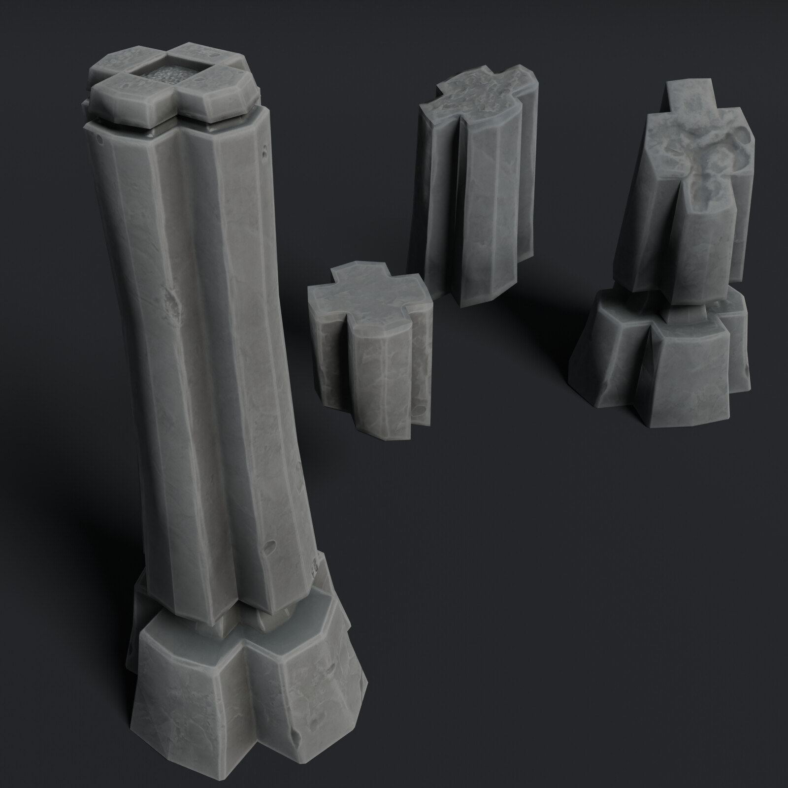 ArtStation - Stylized Ruins