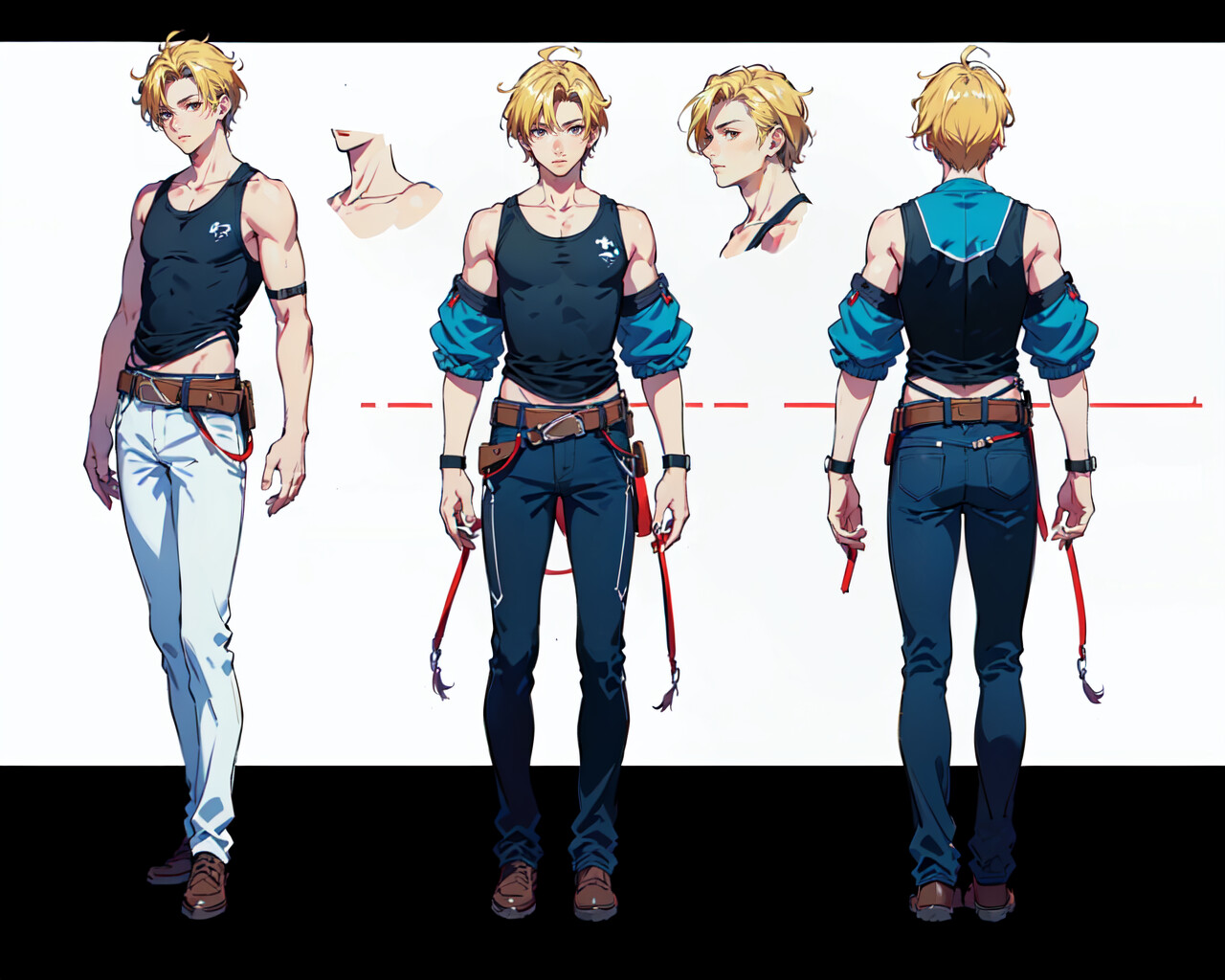 4K Anime Reference Art for Artists and Enthusiasts - Handsome Boy ...