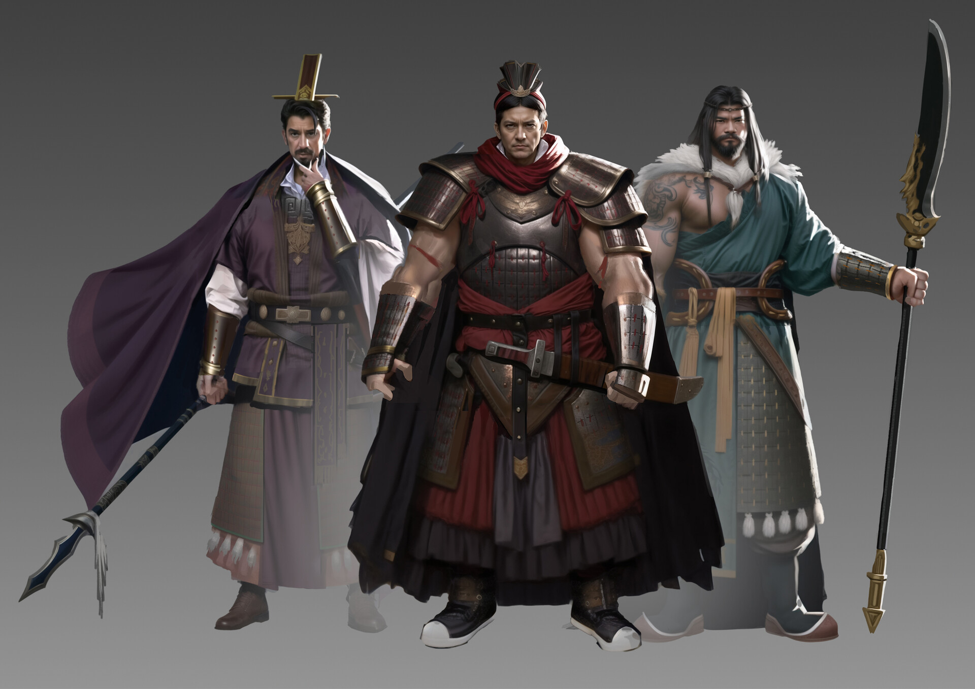 ArtStation - Chinese style concept design