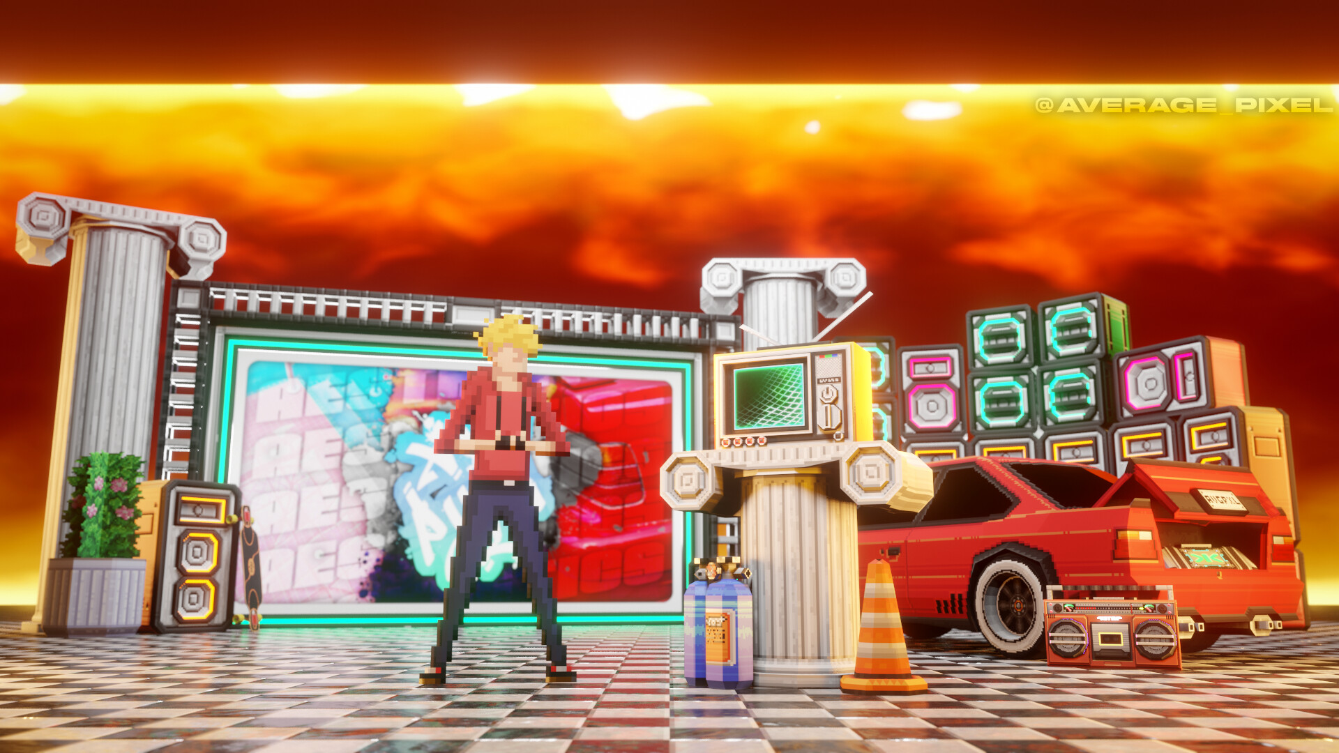 ArtStation - Arcade Racing Video Set