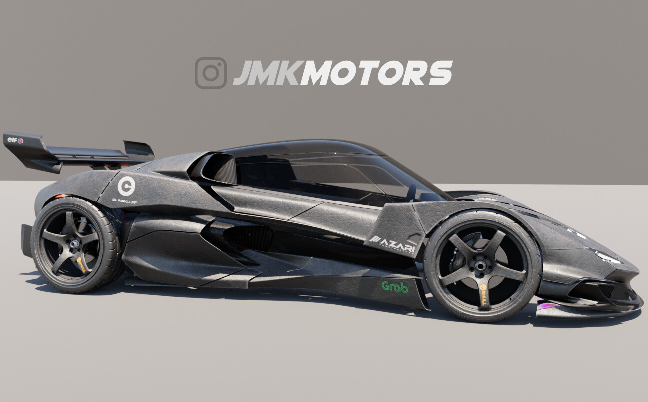 ArtStation - Supercar concept design A1