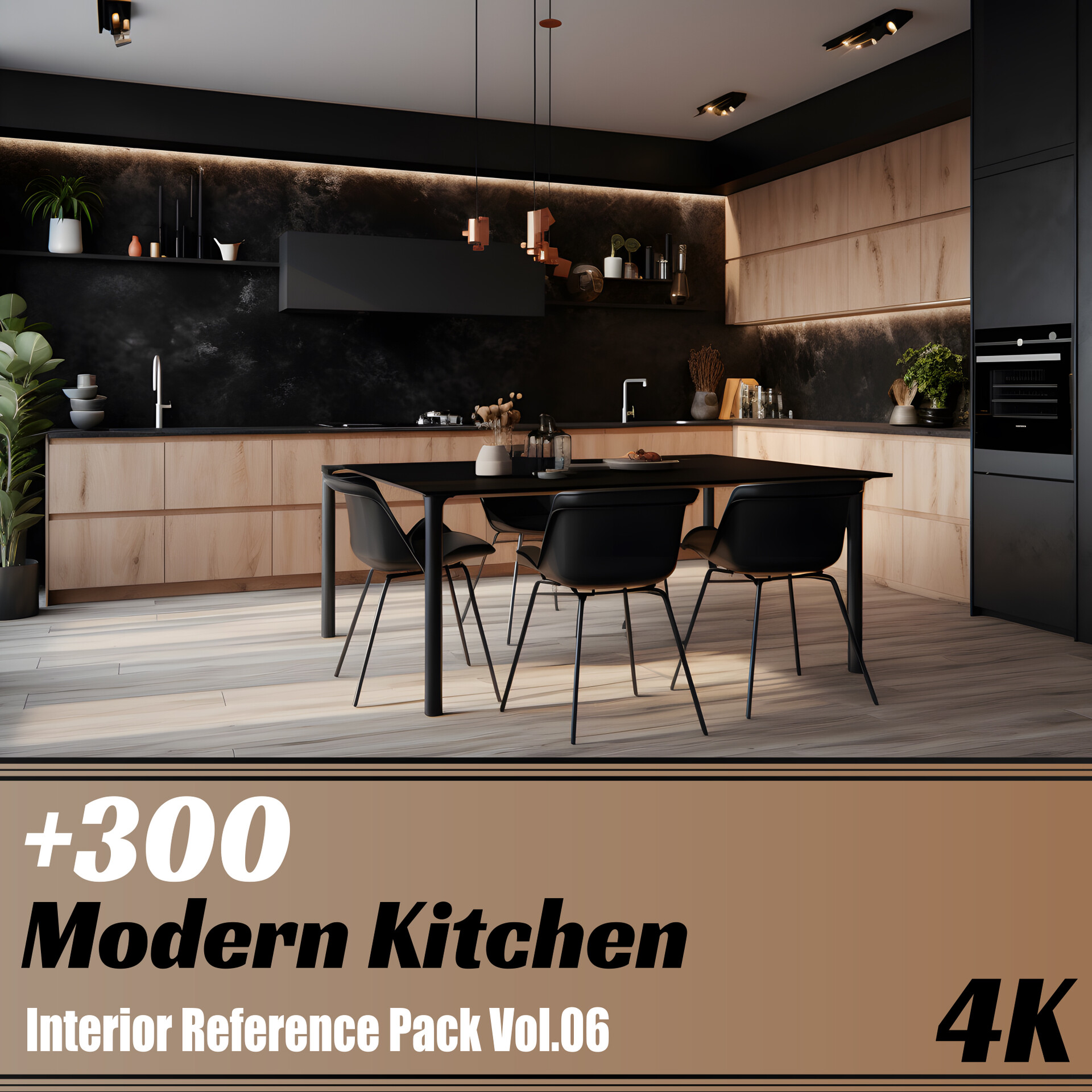 ArtStation - +300 Modern Kitchen | 4K | Interior Reference Pack Vol.06