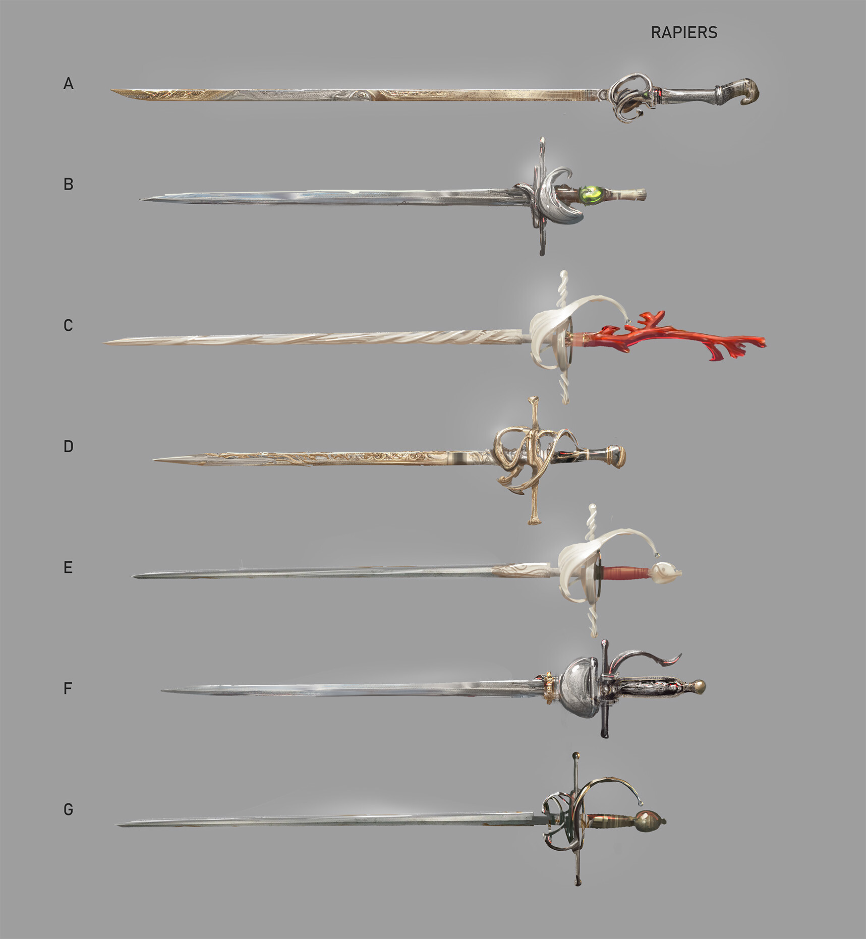 ArtStation - Rapiers!