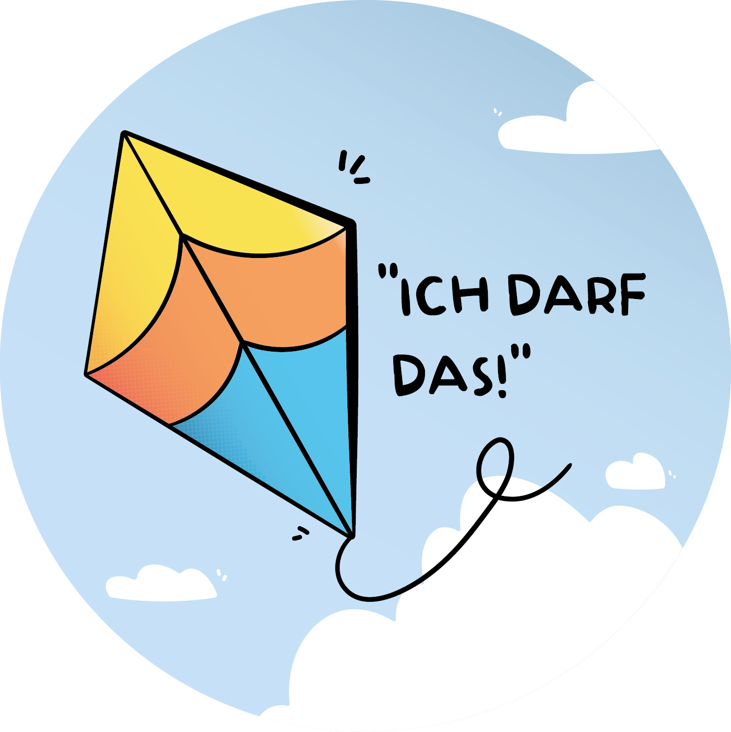 ArtStation - "Ich Darf Das!" LOGO + FLYER