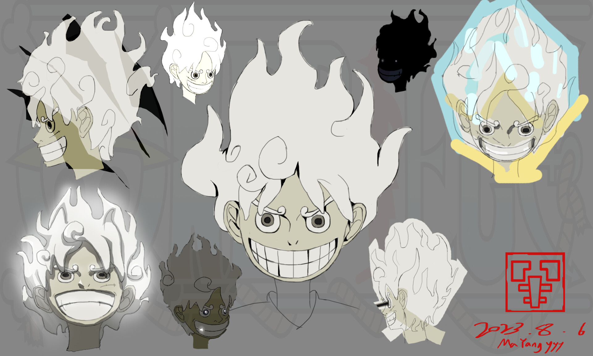 ArtStation - luffy_5th_onepiece