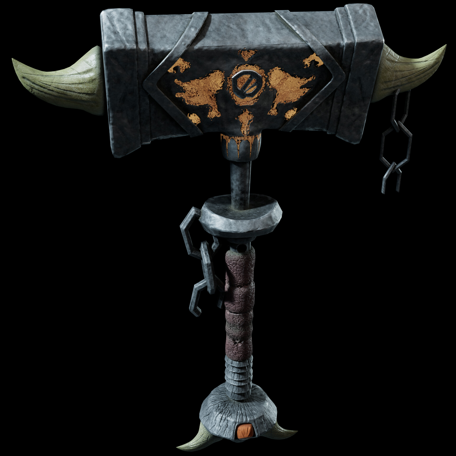 ArtStation - A Stylised Hammer