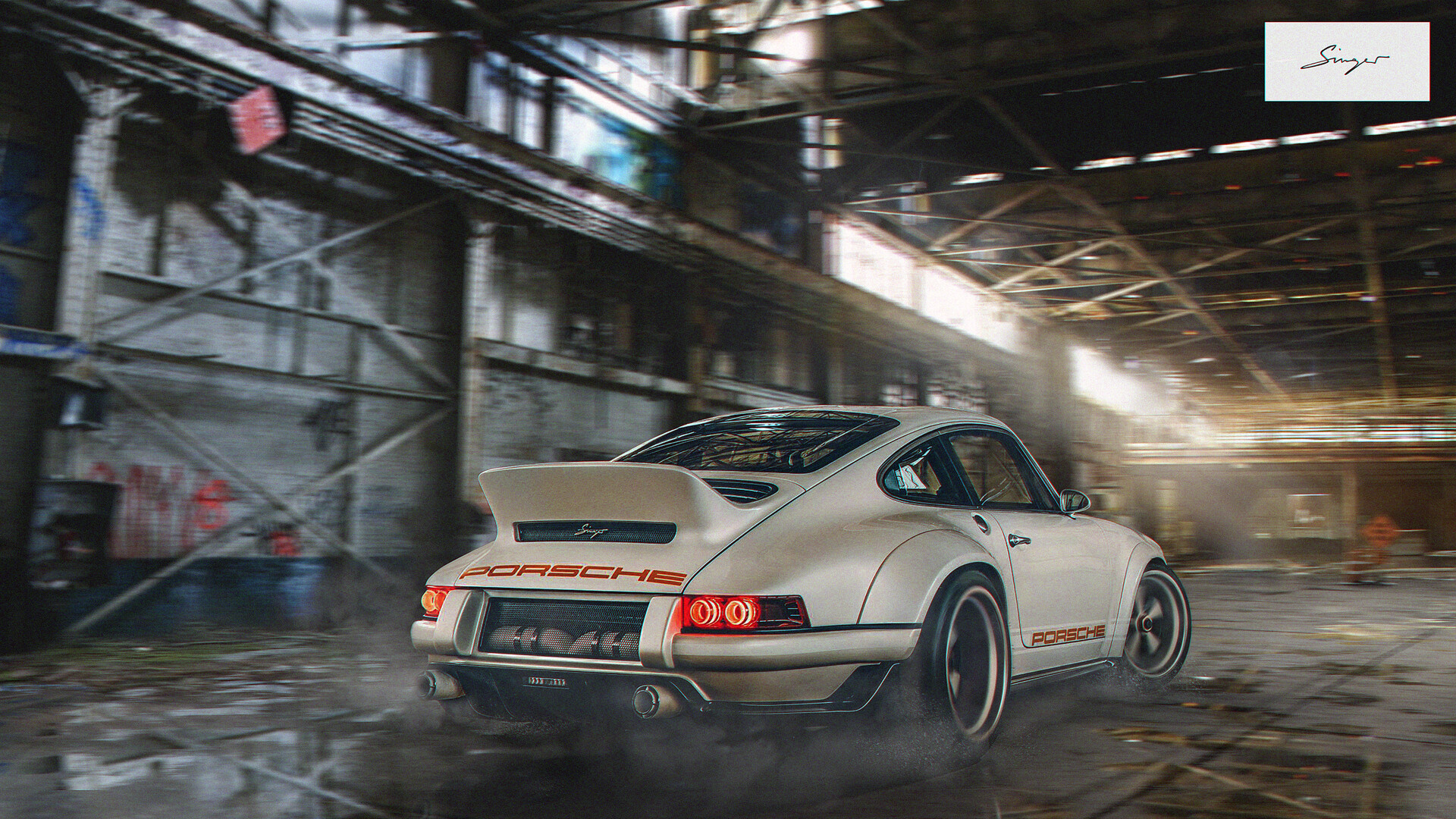 ArtStation - Porsche 911 singer