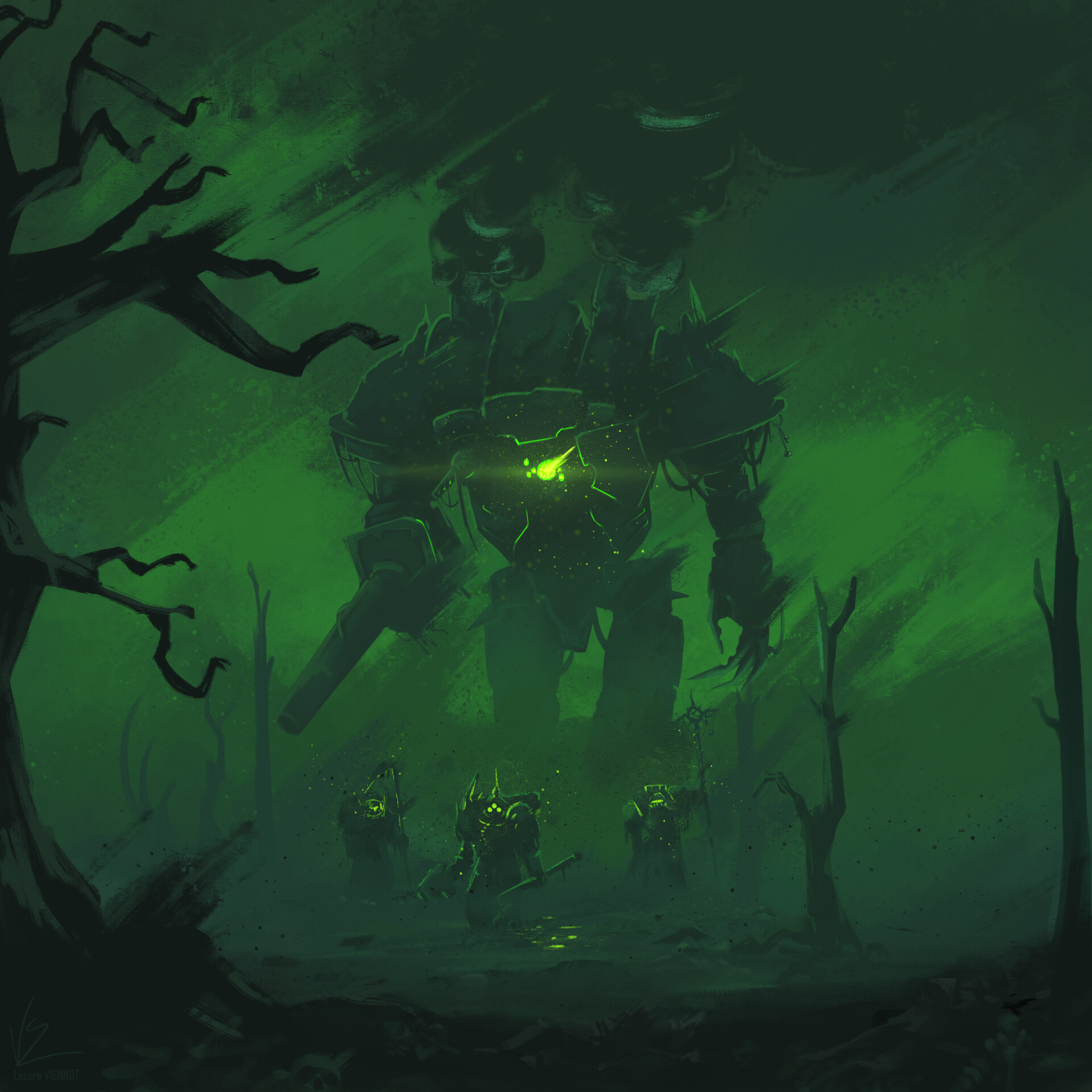 ArtStation - Plague Knight - Practice