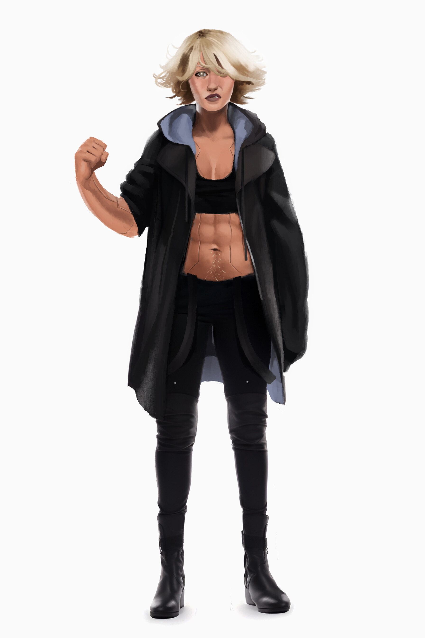 ArtStation - Character redesign concept