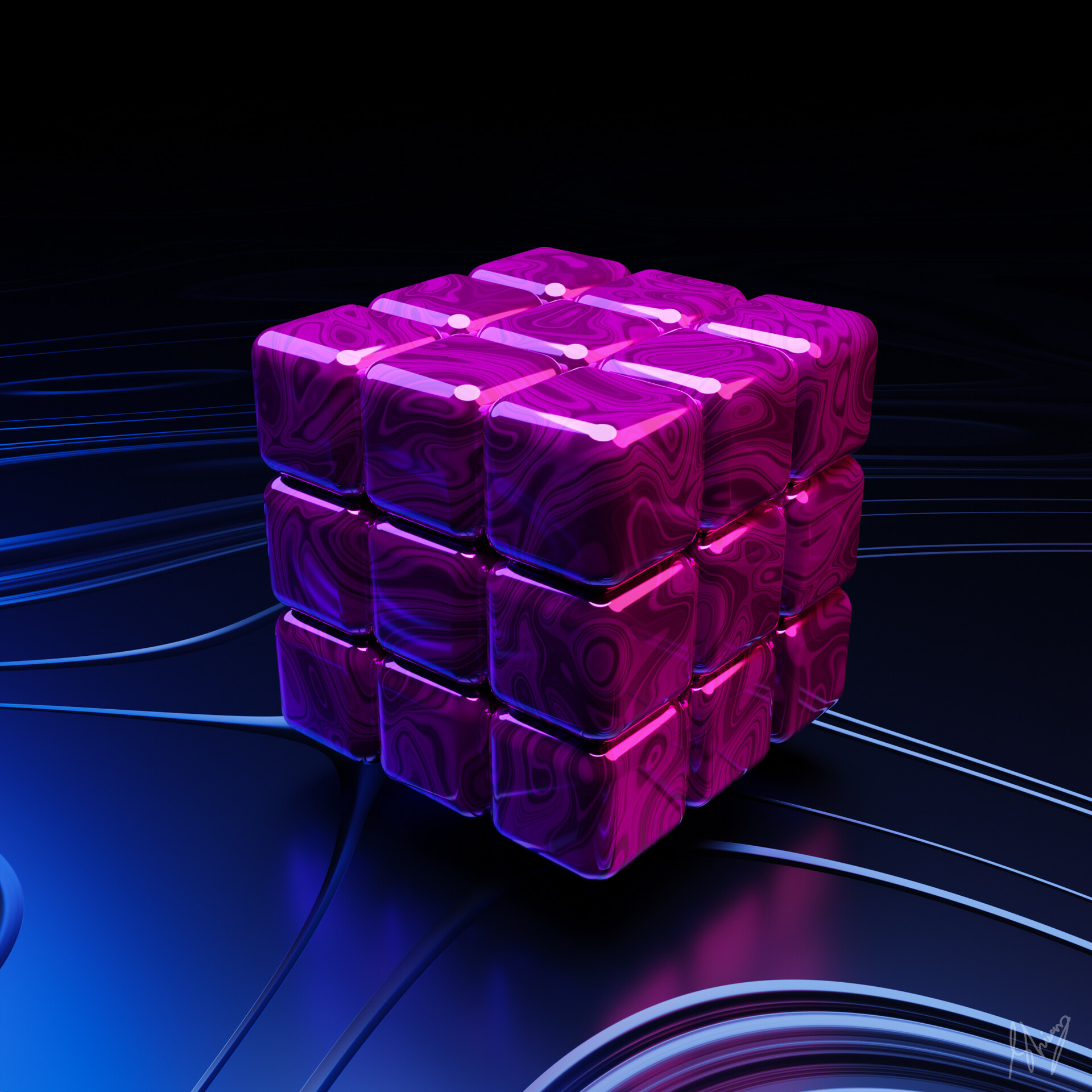 ArtStation - Rubik's Cube