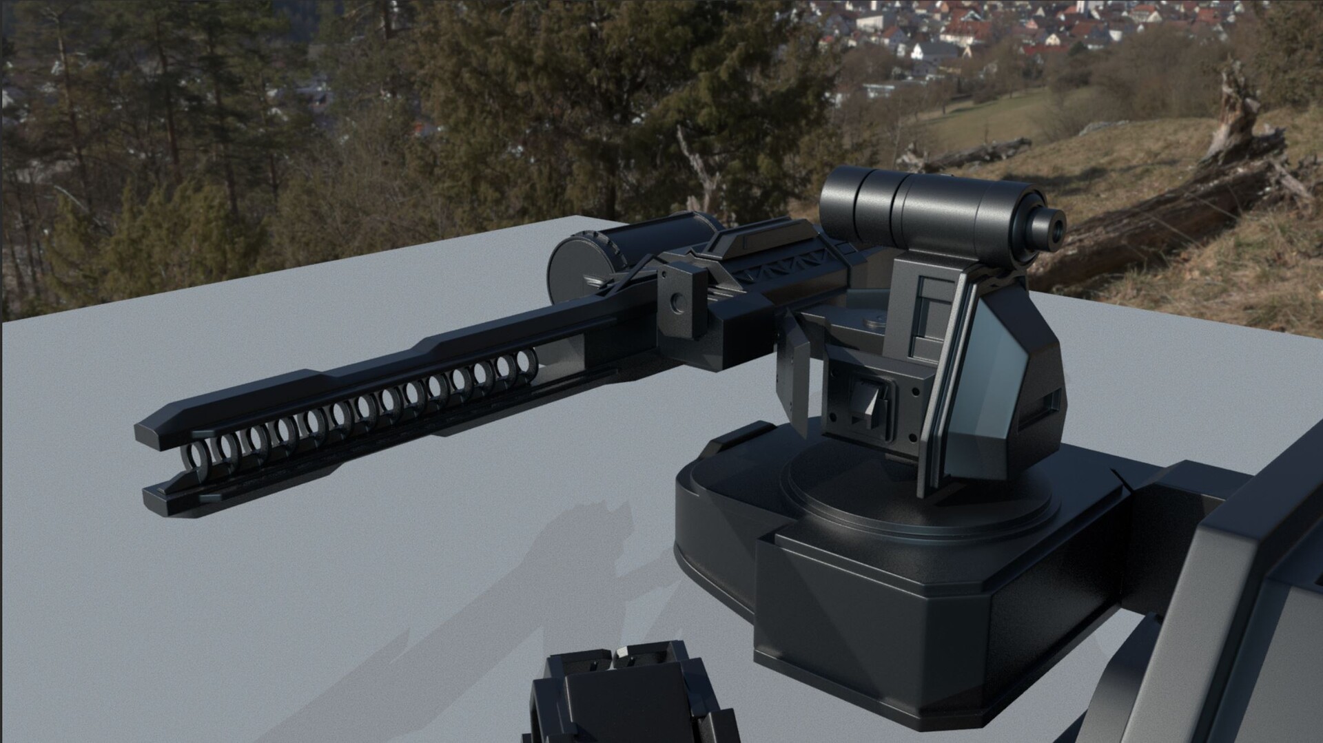 Brandon Fox - Sci-Fi Cosmos Matte Painting