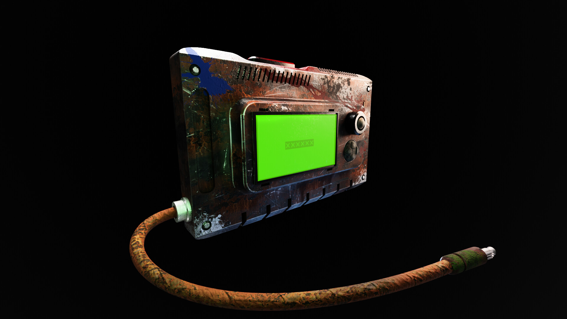 ArtStation - hard surface sci-fi skeleton key