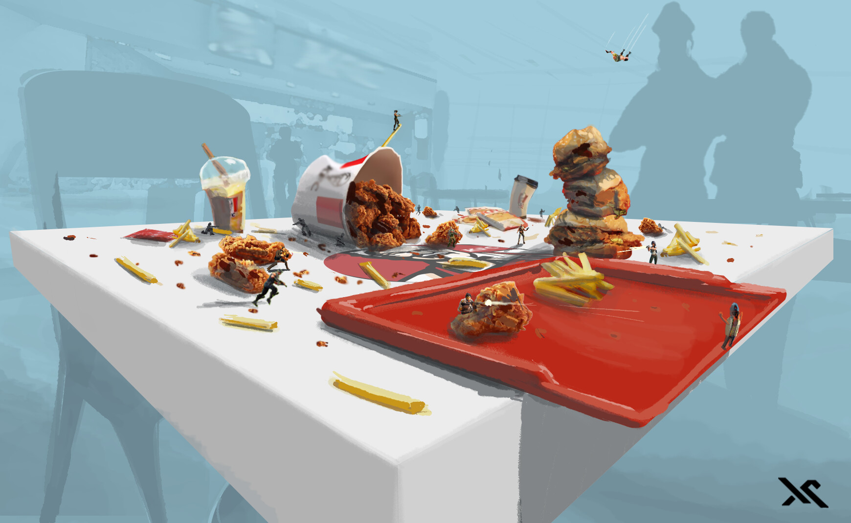 ArtStation - Fortnite maps Concept