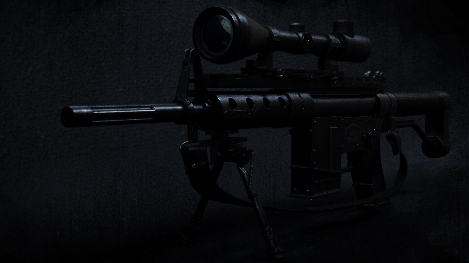 ArtStation - Sniper Gun