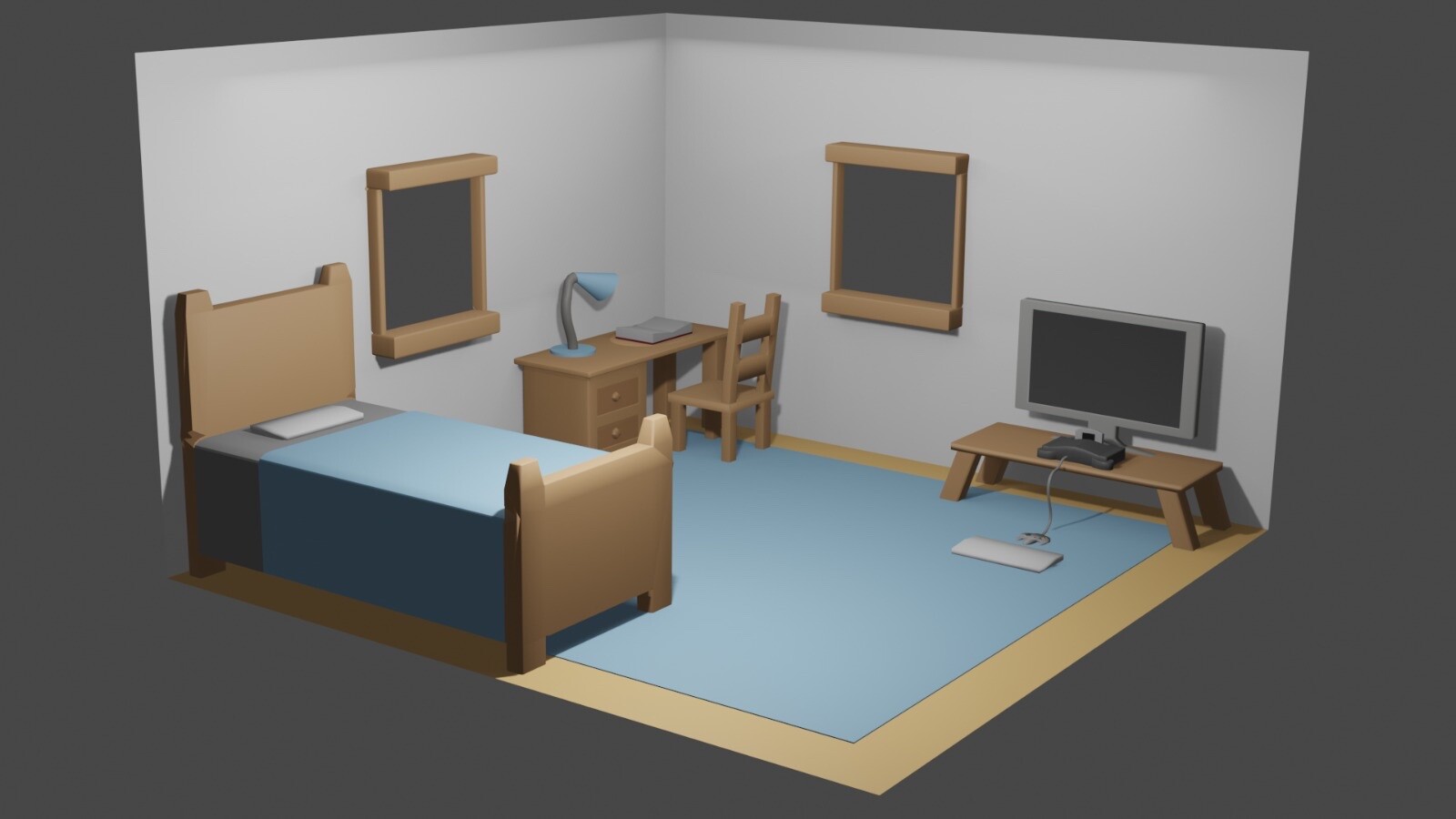 ArtStation - Room 3D design