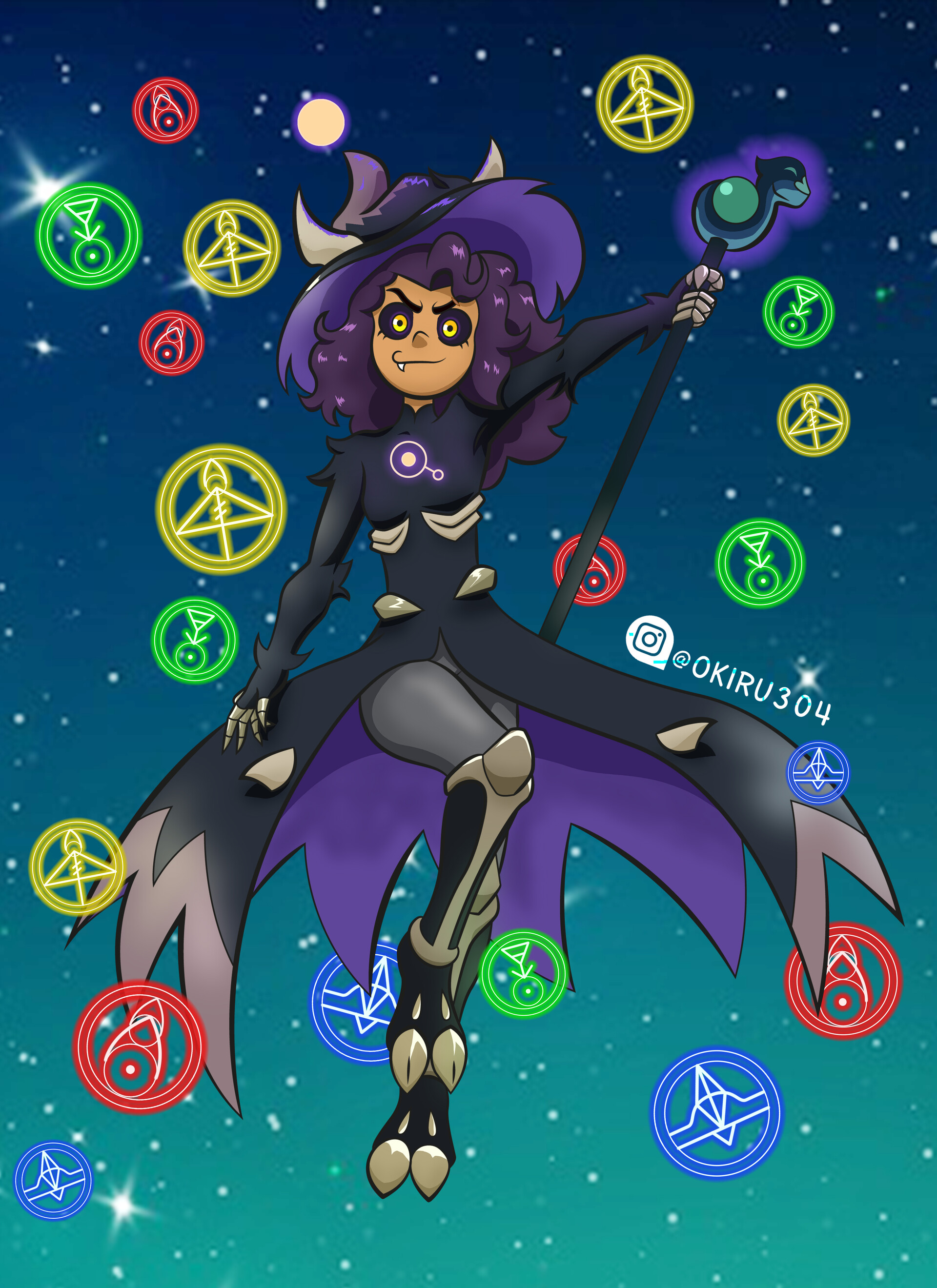 ArtStation - Luz-furry-titan-witch FanArt