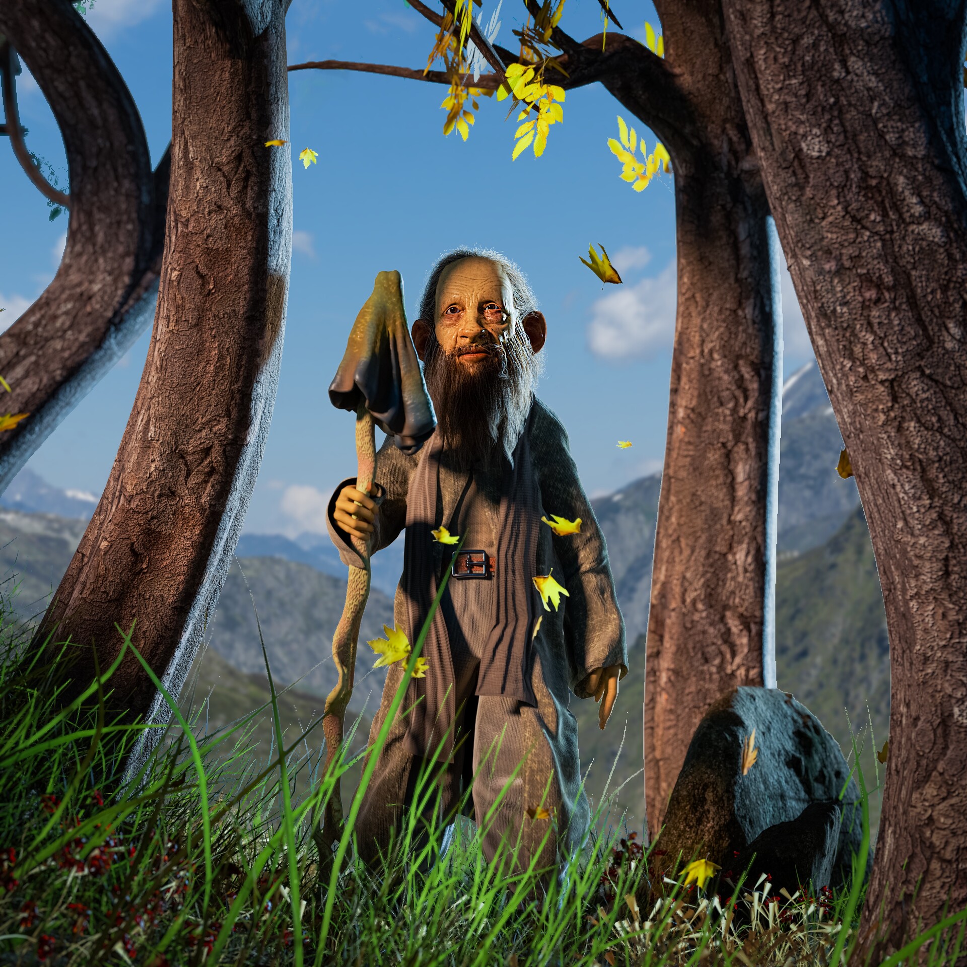 ArtStation - The Wanderer