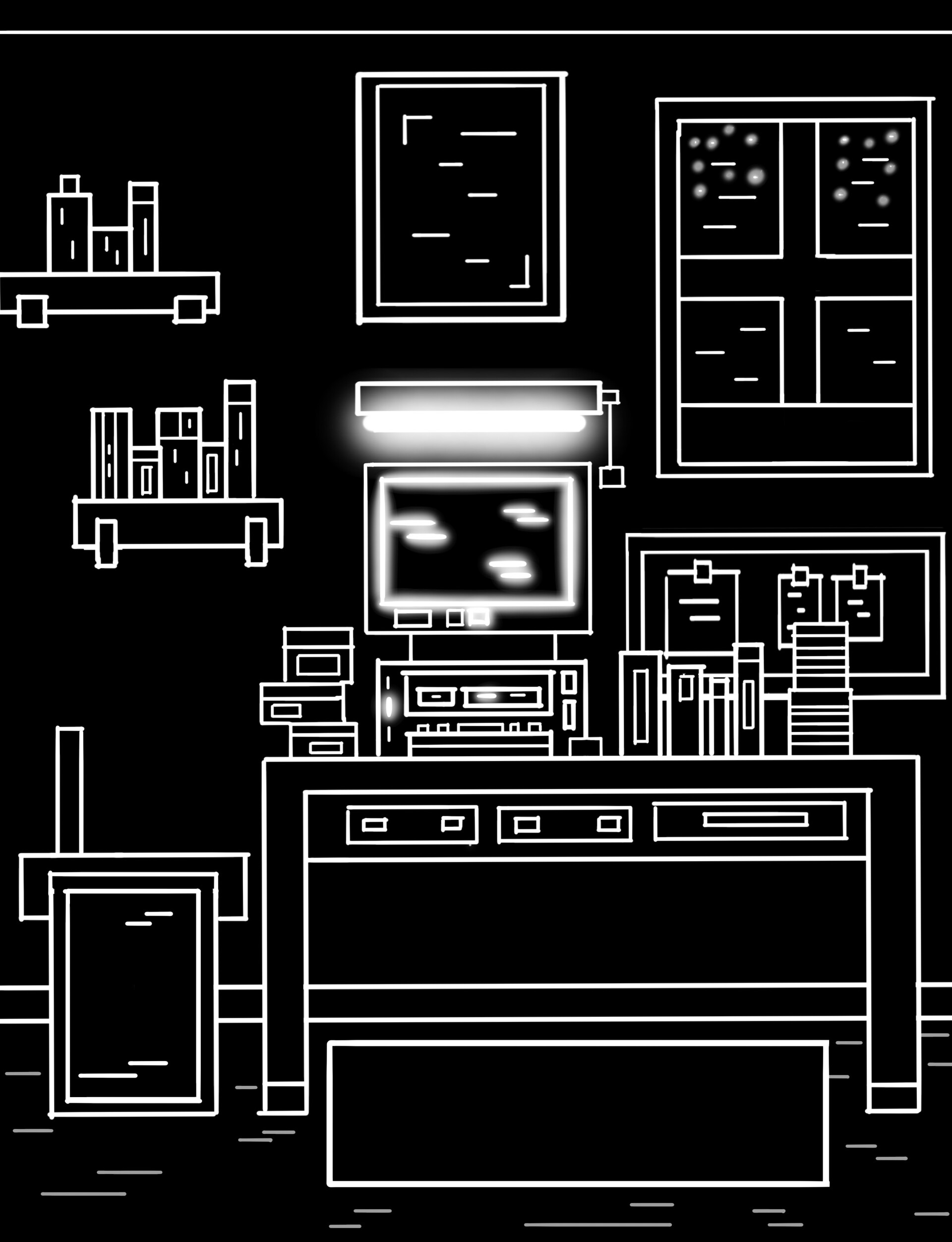 ArtStation - Retro Study Room