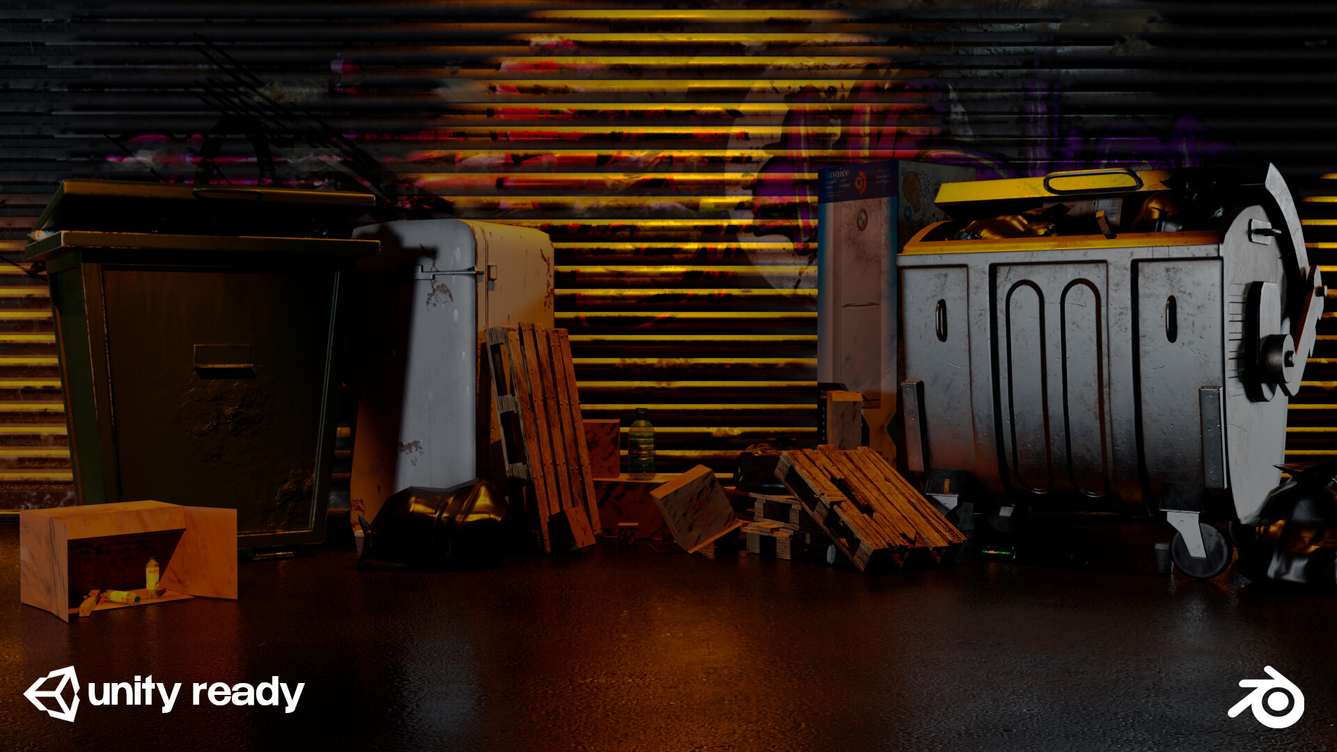 ArtStation - Trash for the Unity game engine