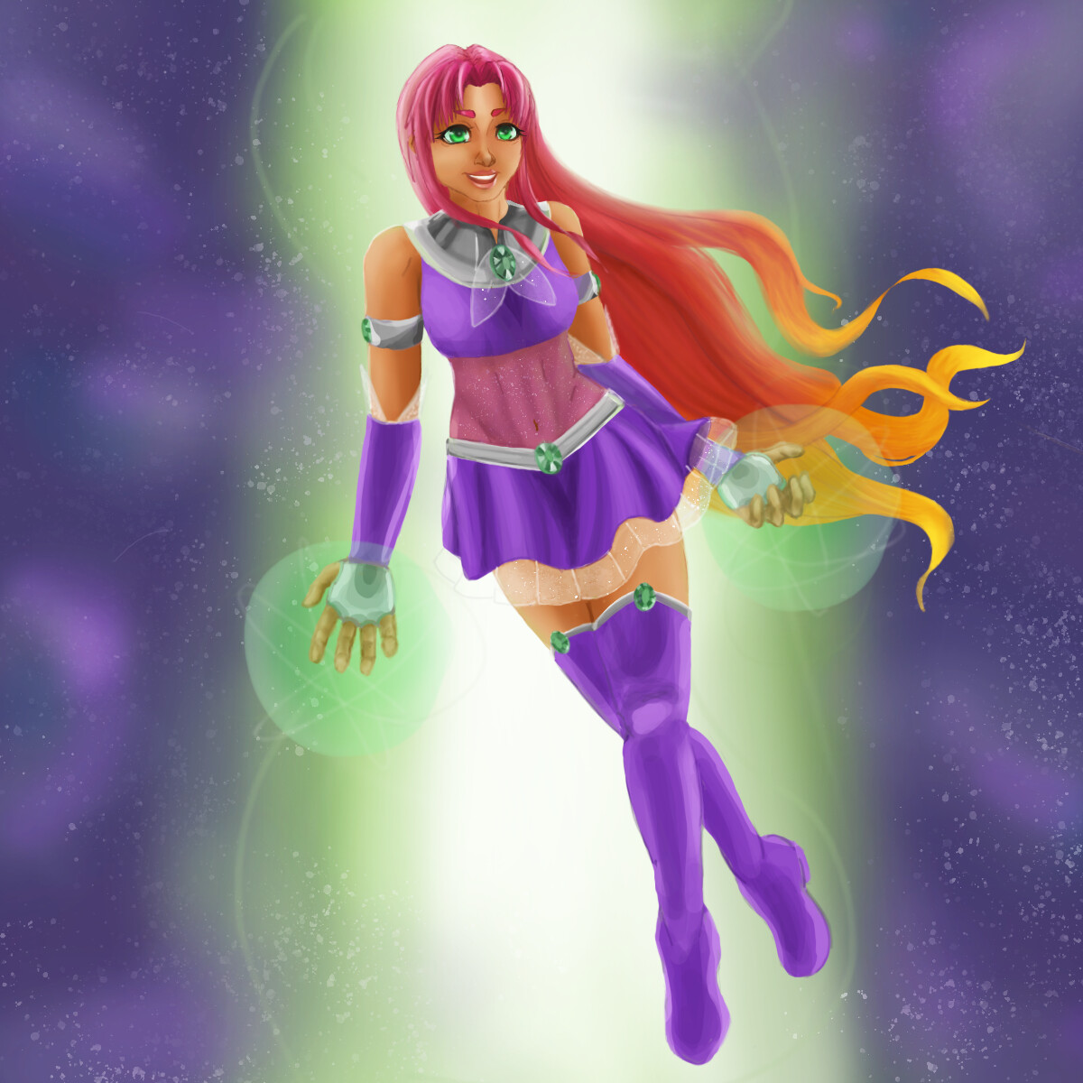ArtStation - Star Guardian Starfire
